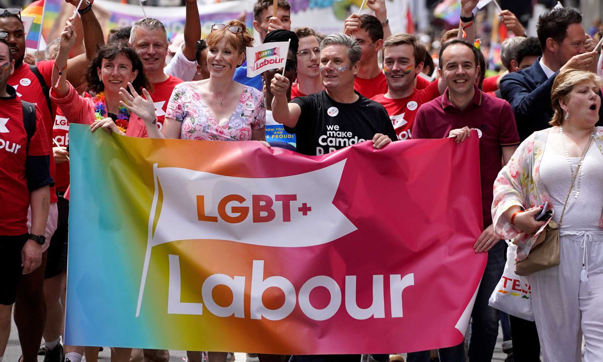 Political parties banned from four major Pride events in the UK