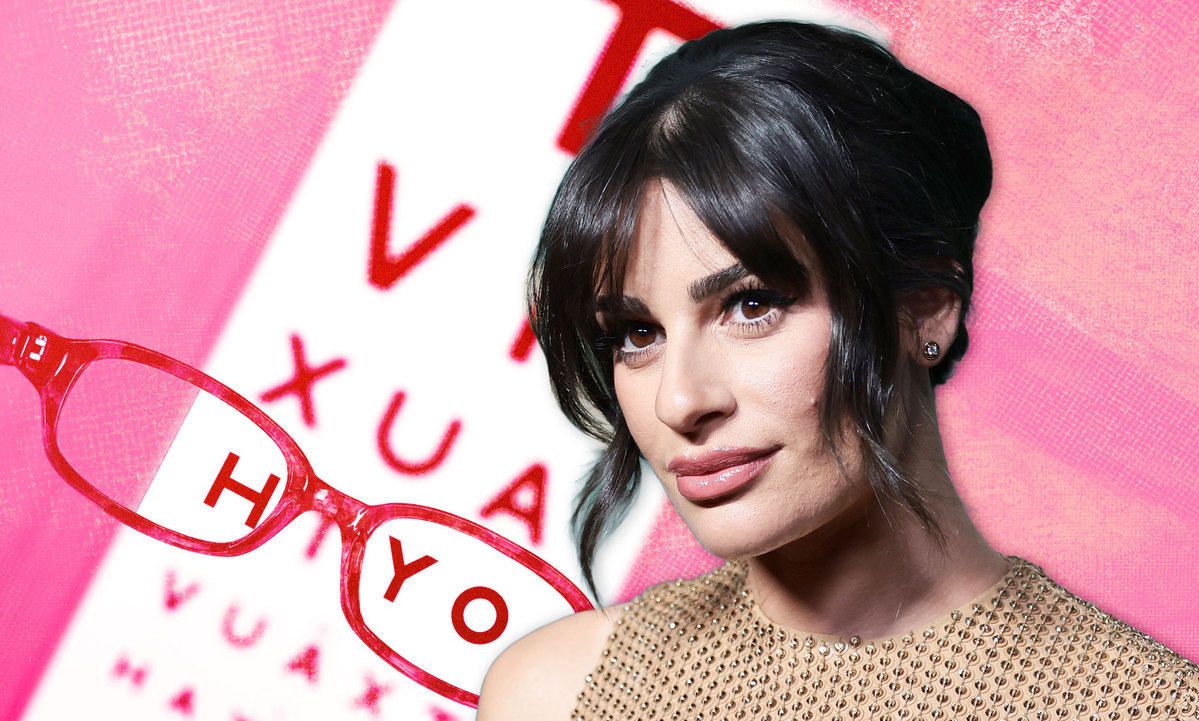 Why do people think Lea Michele can't read? The meme explained