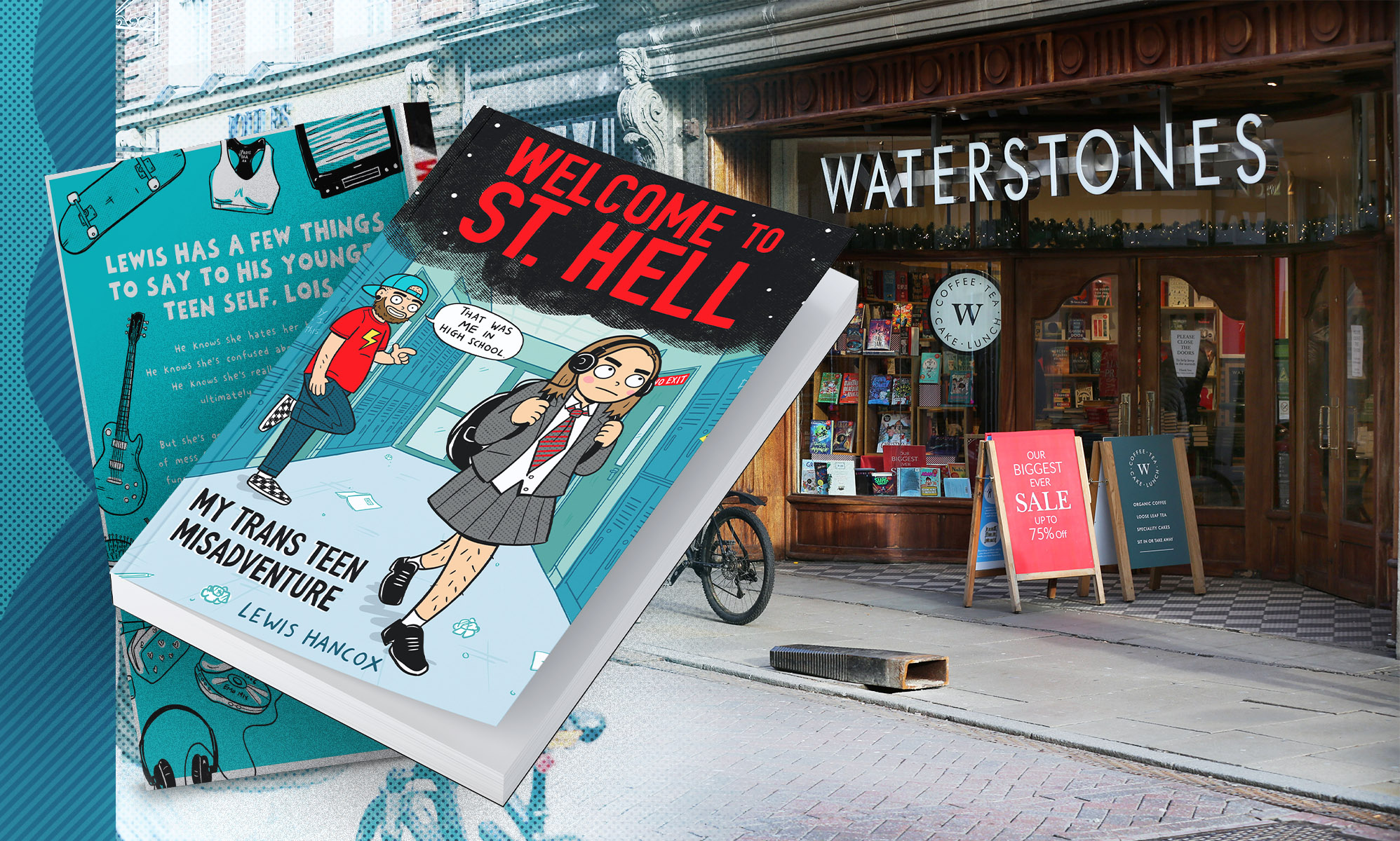 Waterstones defends trans author after award nomination backlash