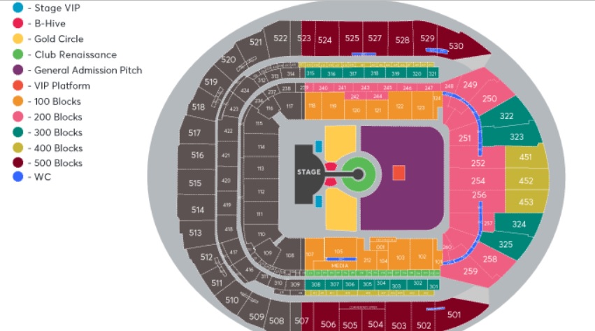 Beyoncé Renaissance World Tour: seating plan, ticket prices and more
