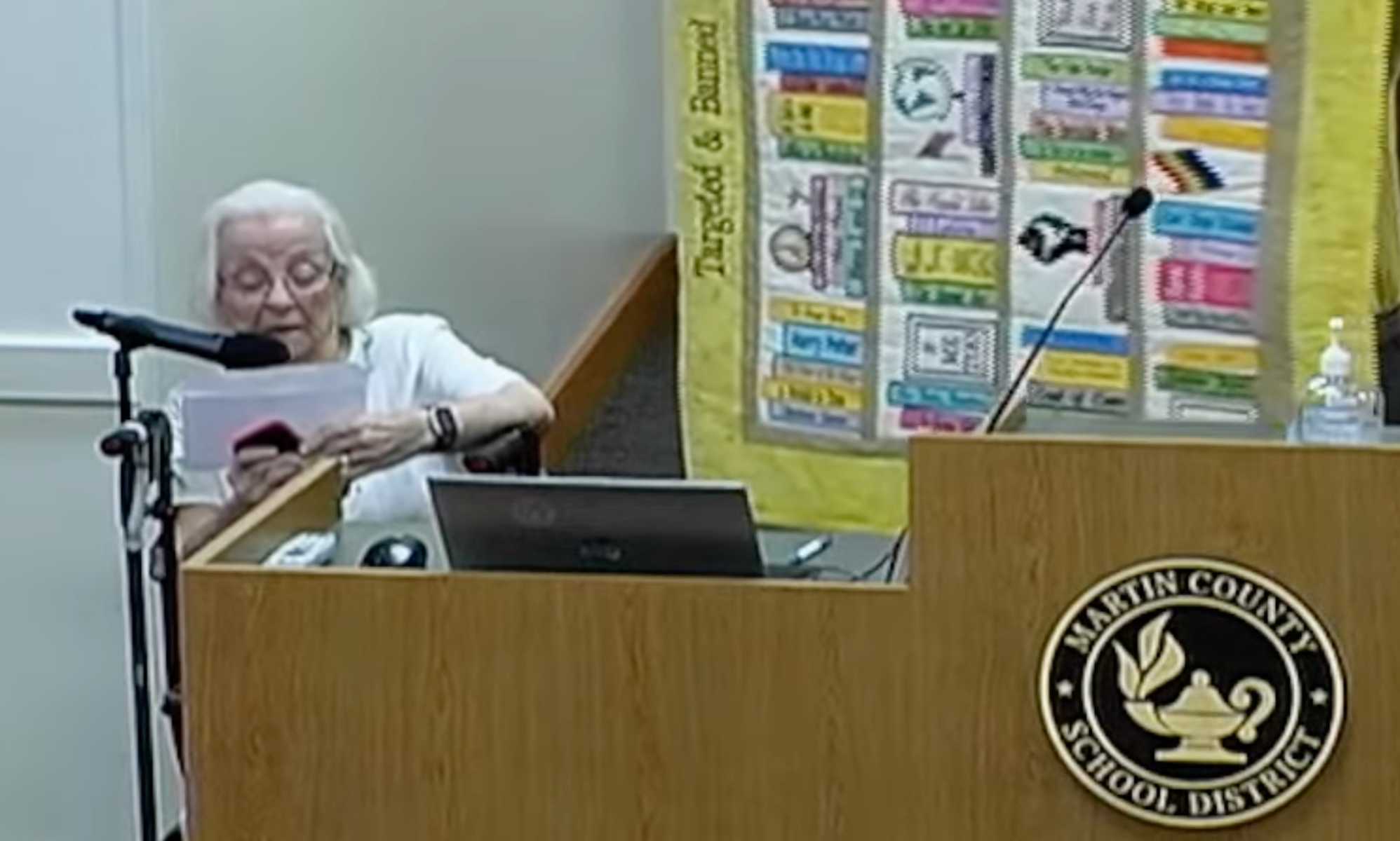 Grandmother who lost husband to Nazis slams Florida book bans