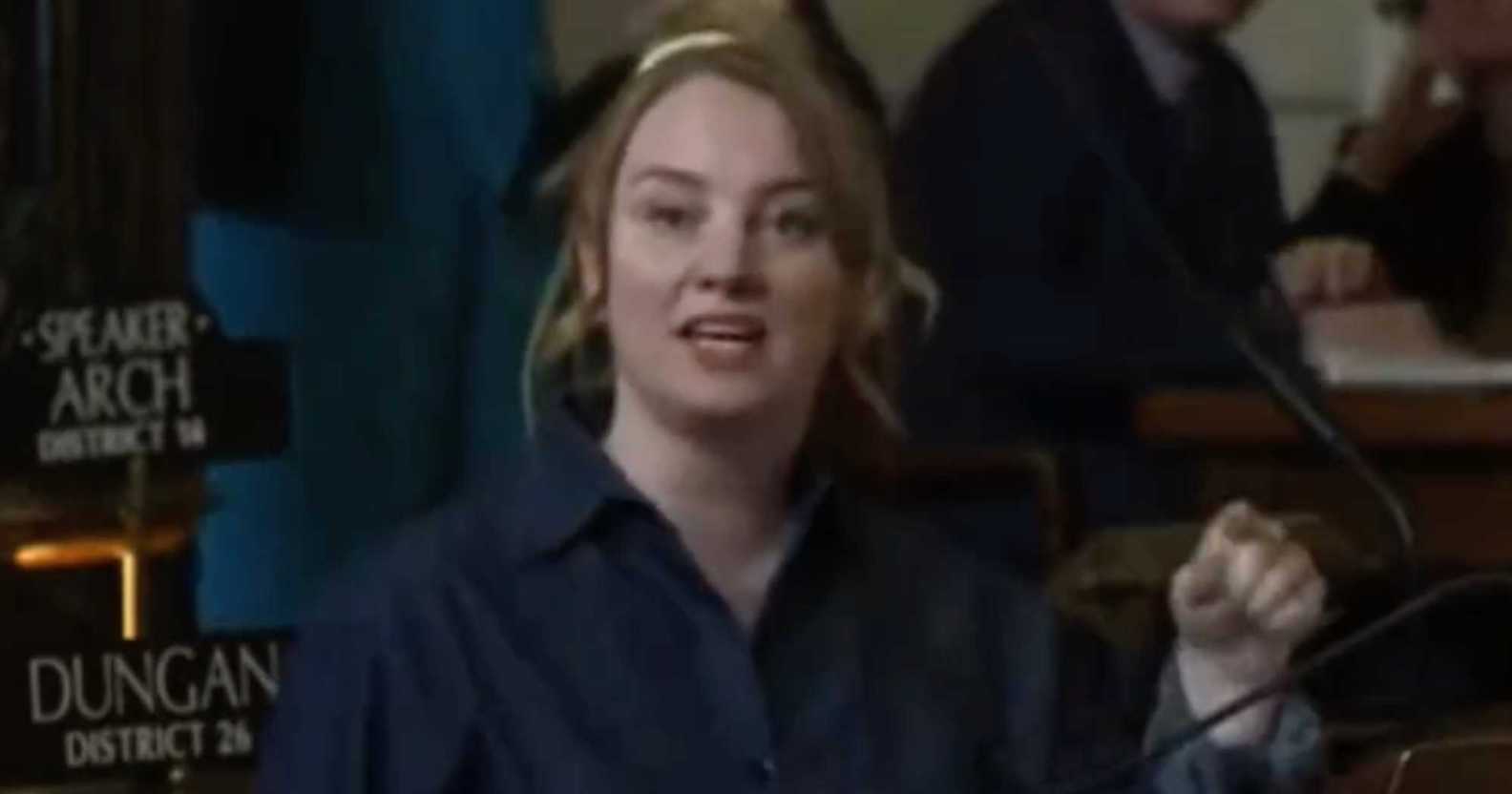 Megan Hunt: Democrat’s powerful speech on anti-trans bill