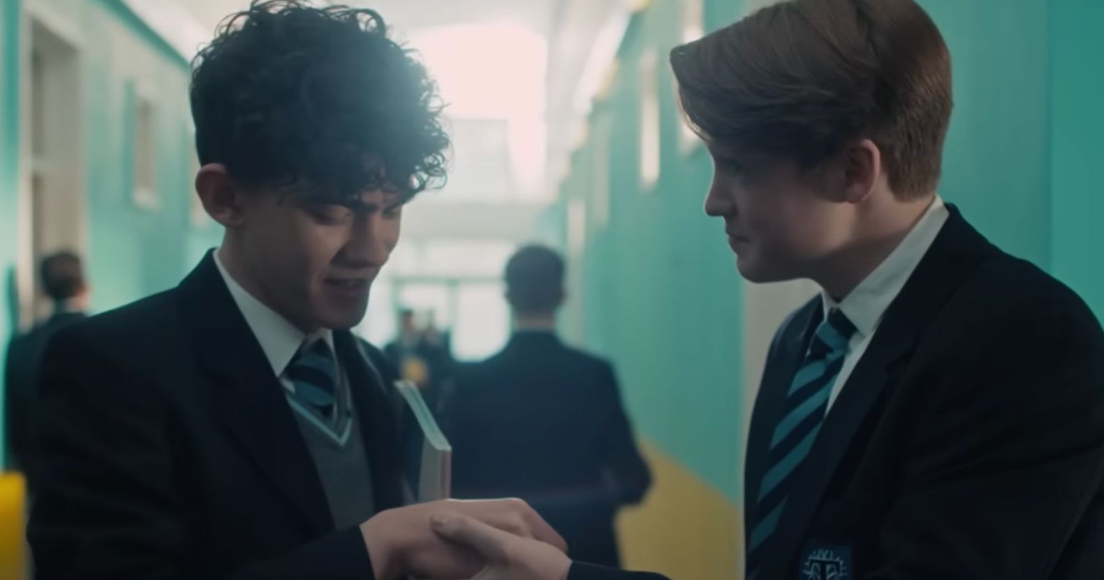 Heartstopper Nick and Charlie scene nominated for BAFTA award