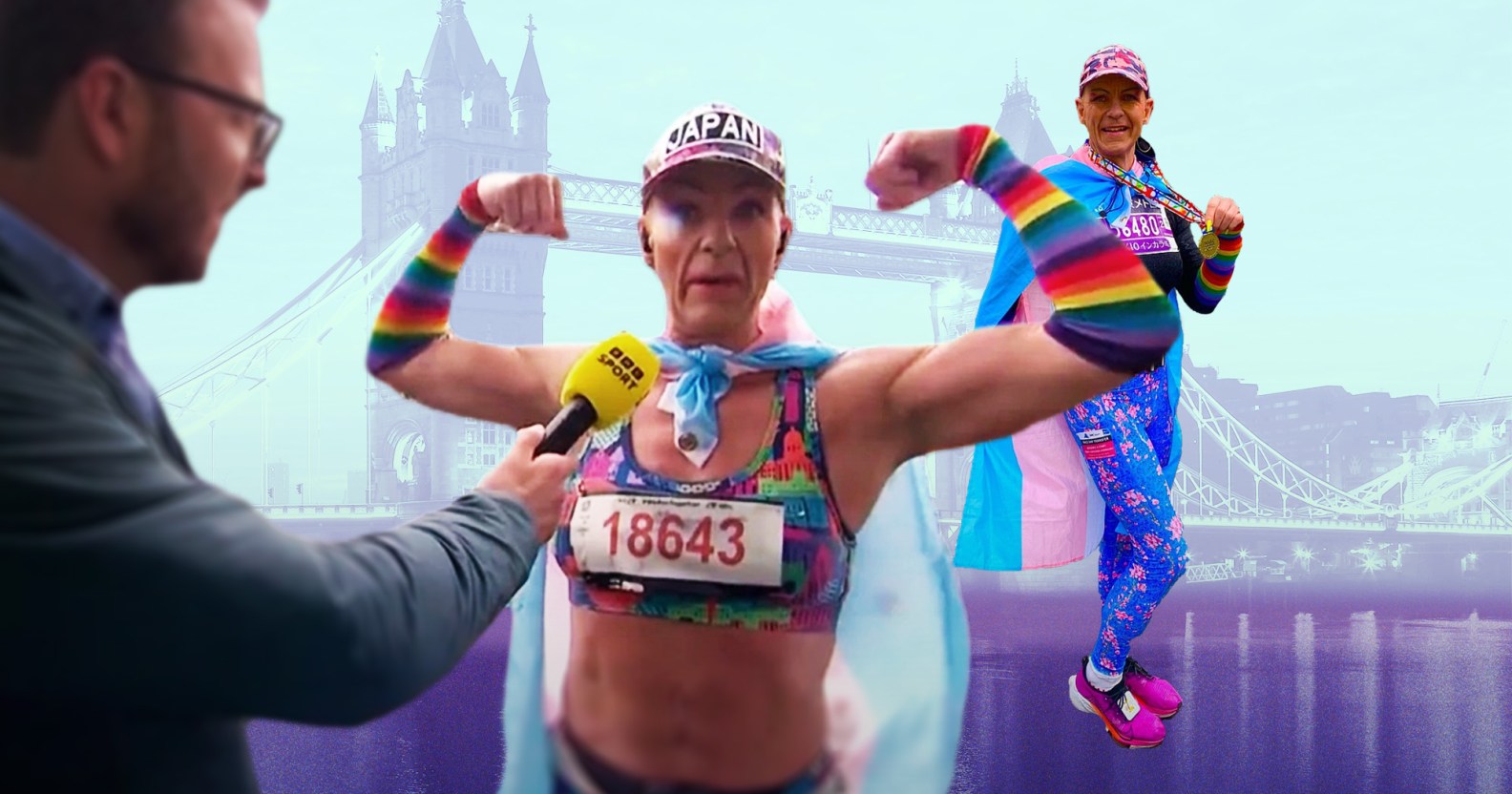 London Marathon: Outrage over trans woman running in race