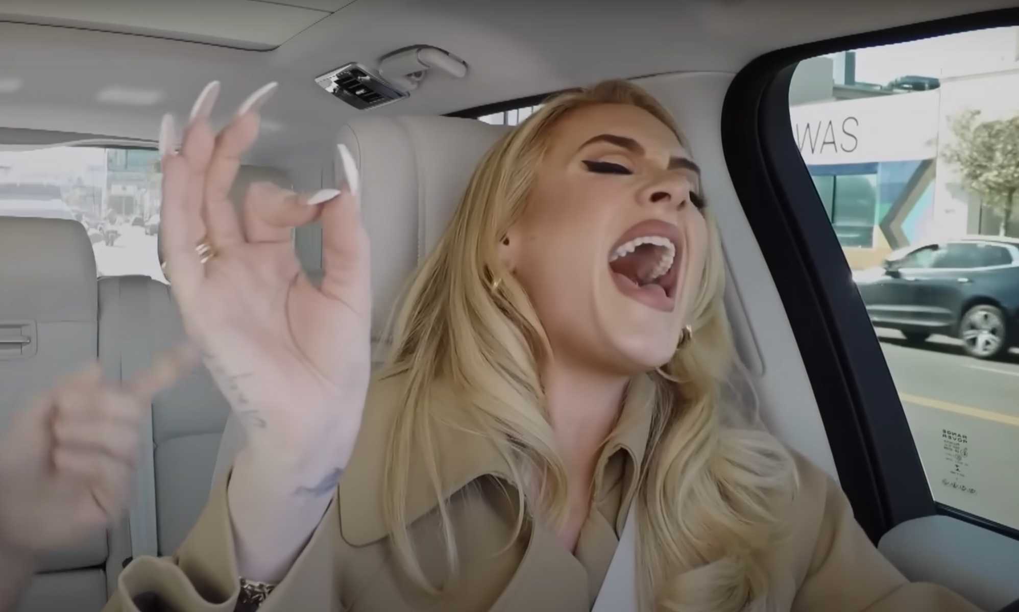 Adele singing 'Don't Rain On My Parade' has gagged the gays