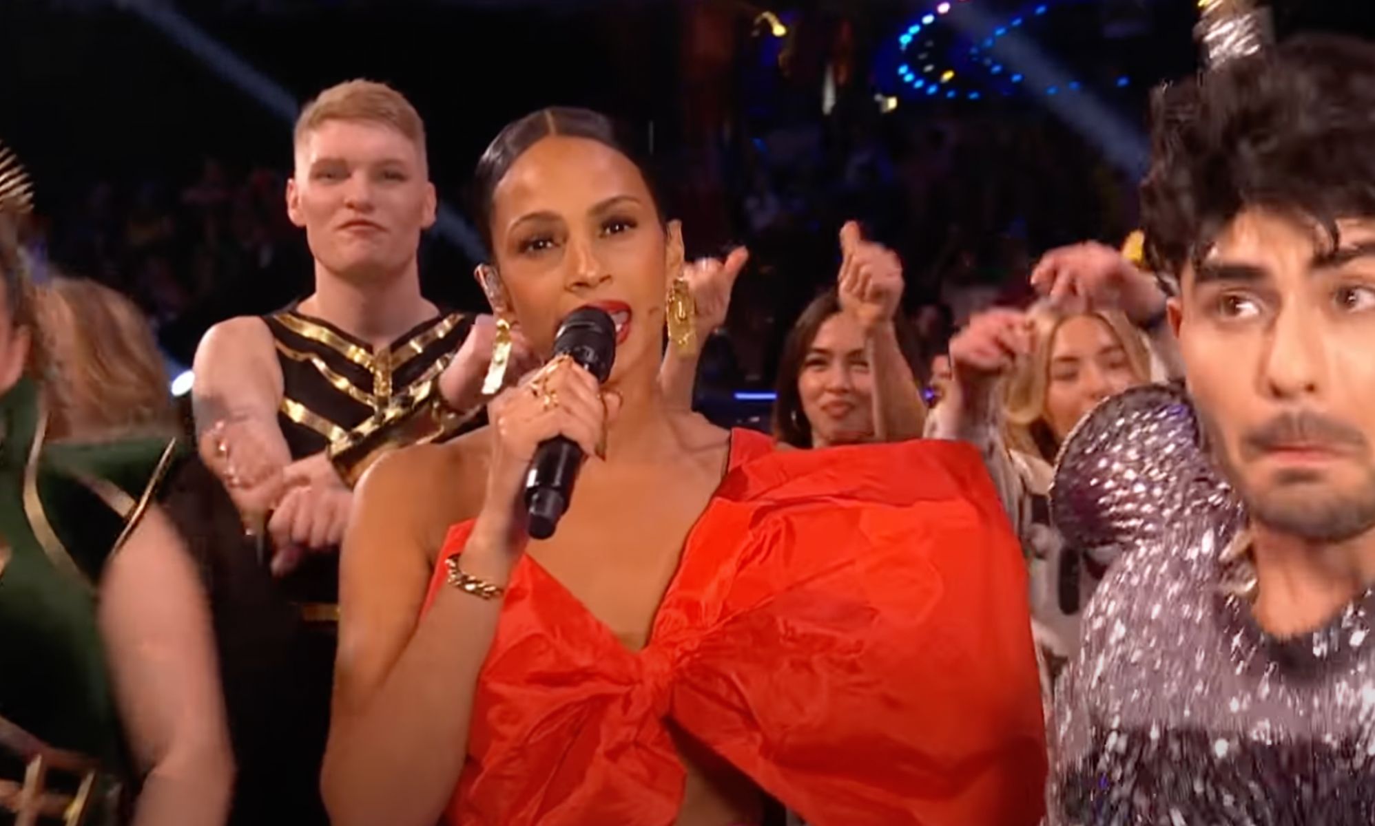 Alesha Dixon slays Eurovision semi-final with 'absolutely iconic' rap