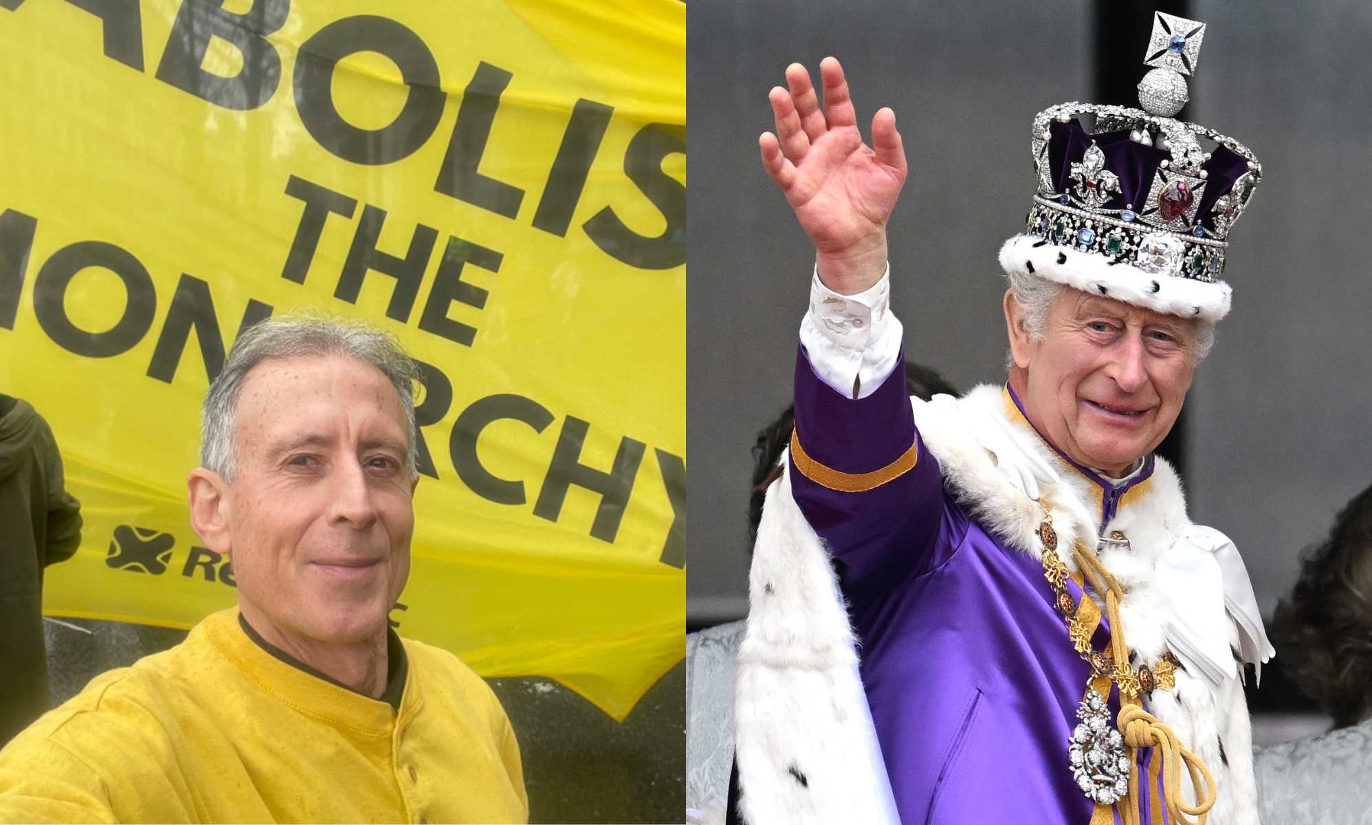 Head of anti-monarchy group arrested for coronation protest