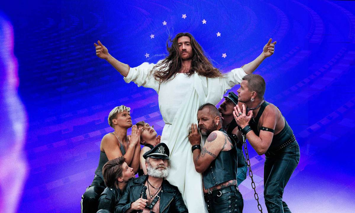 Artwork of Jesus surrounded by hot daddies has bigots raging