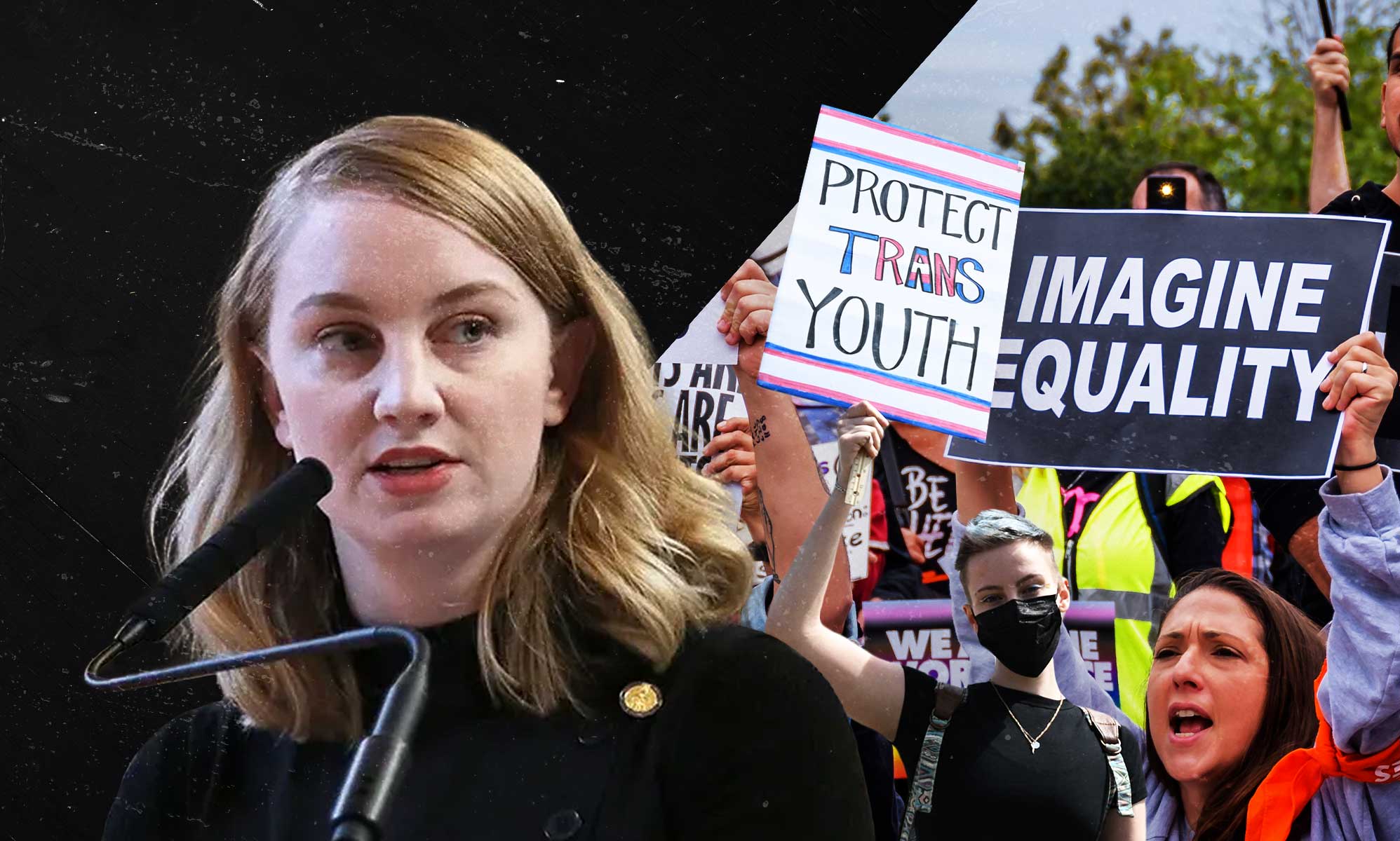 Nebraska lawmaker says Republicans 'hate' her trans son