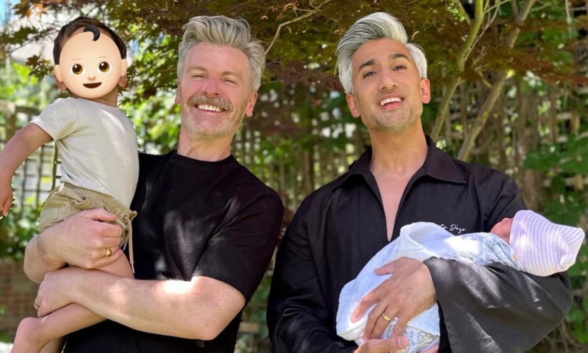 Tan France welcomes second baby with special tribute to surrogate