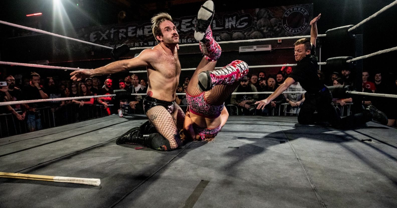 Gay wrestler EFFY says wrestling and drag are pretty similar