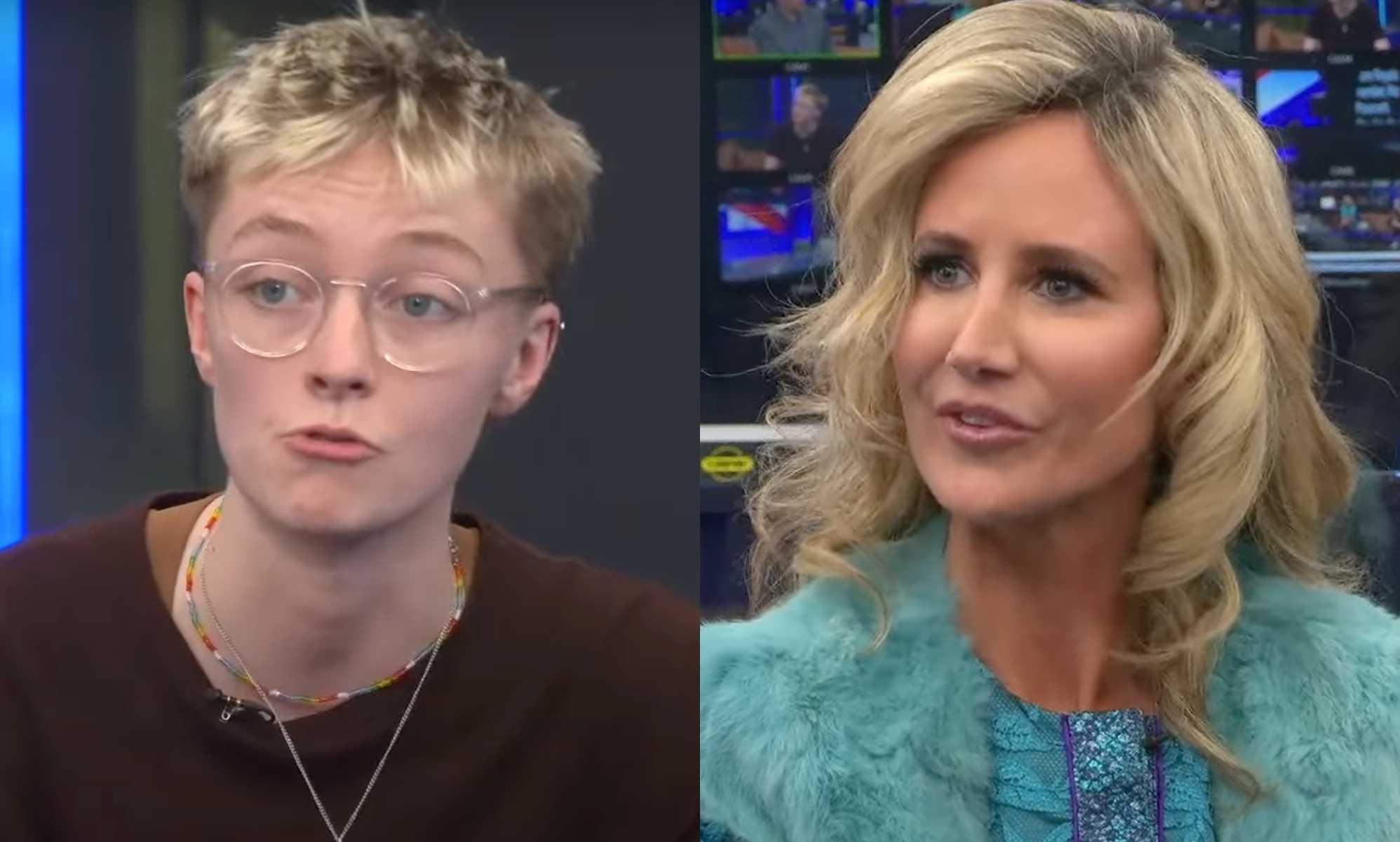 Trans GB News guest talks 'dim' Lady Victoria Hervey after debate