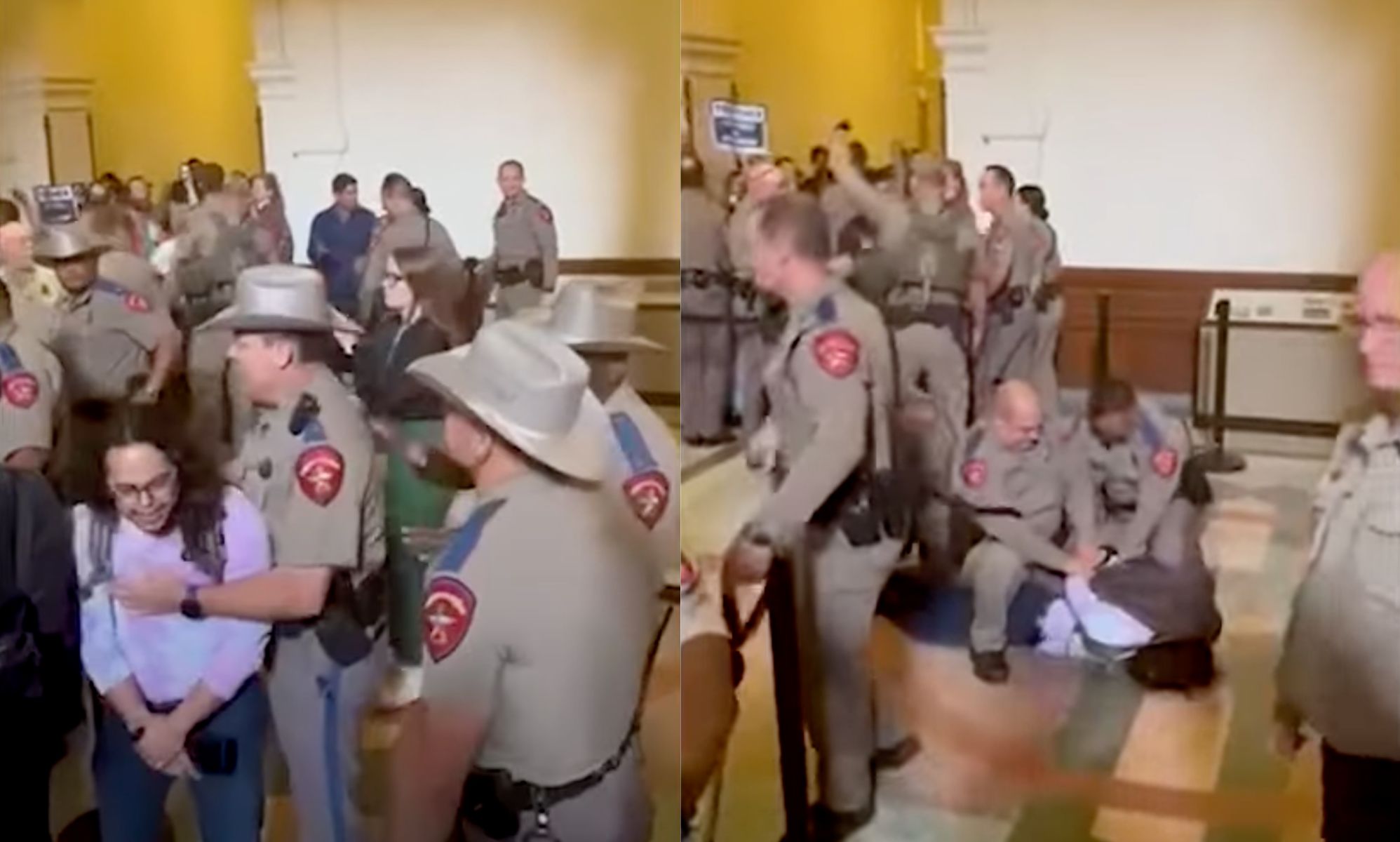 Texas police arrest trans people protesting healthcare bill