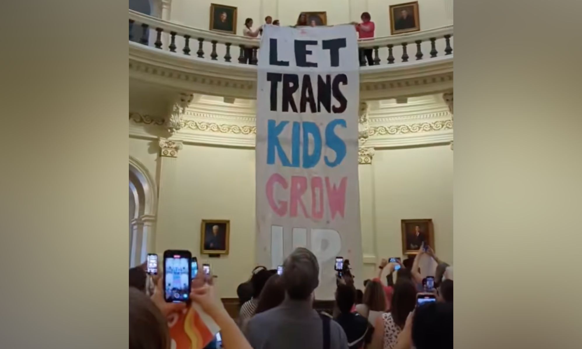 Texas police arrest trans people protesting healthcare bill