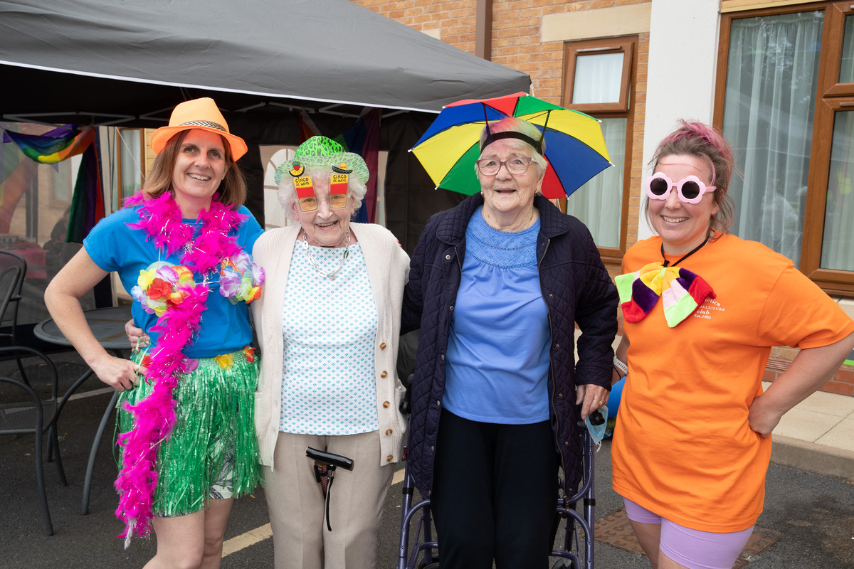 Care home hosts heartwarming Silver Pride for residents