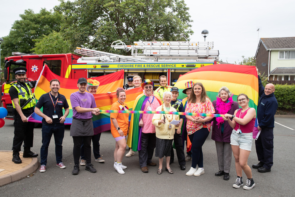 Care home hosts heartwarming Silver Pride for residents