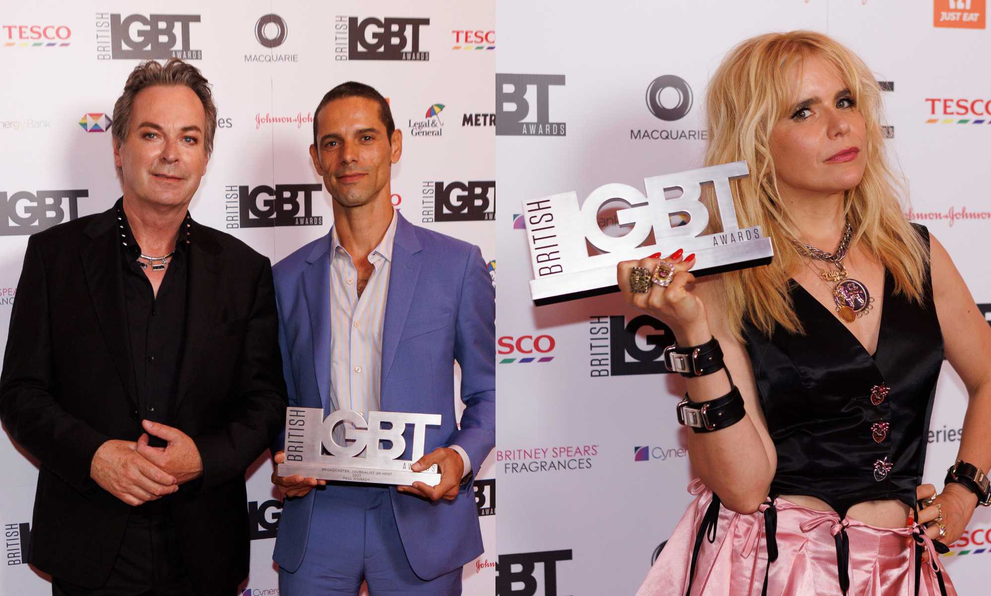 Trans journalist 'yanked' by security at British LGBT Awards