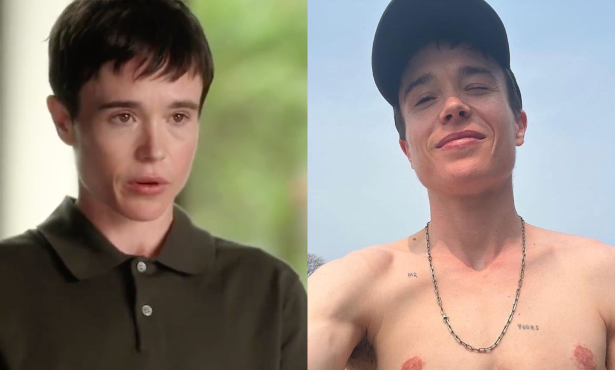 Elliot Page opens up about feeling 'self-disgust' during puberty