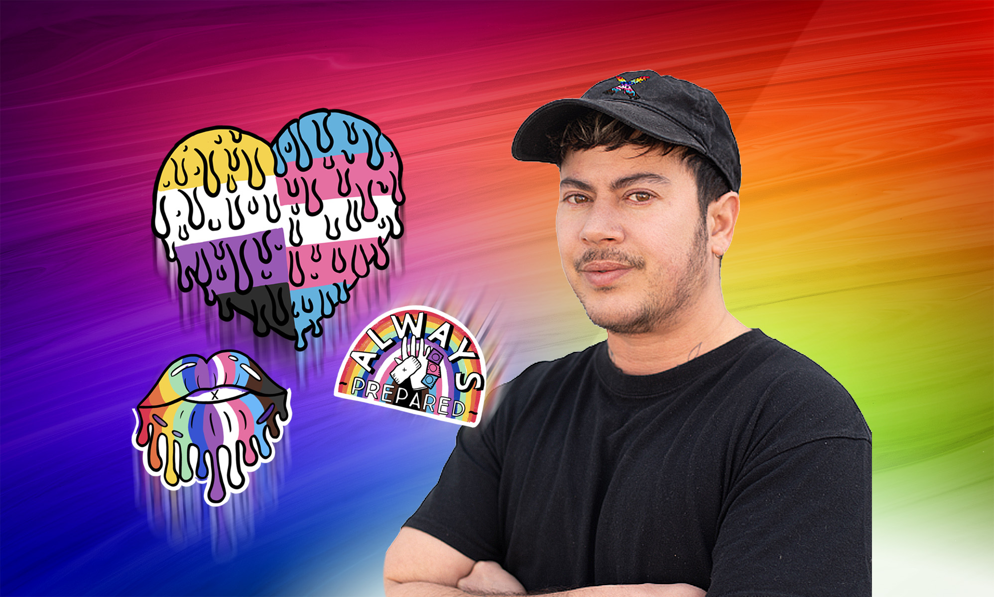 Fox Fisher celebrates exploration with Durex Pride designs