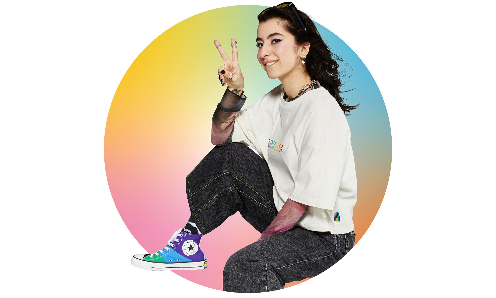 Converse releases new colourful collection to celebrate Pride Month