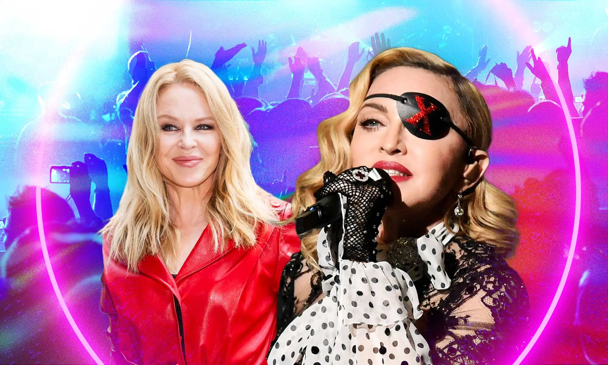 Kylie Minogue sends fans wild after teasing Madonna collab