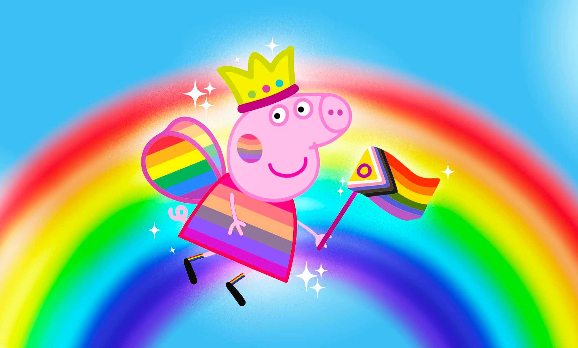 Peppa Pig hit with anti-LGBTQ hate for celebrating Pride Month