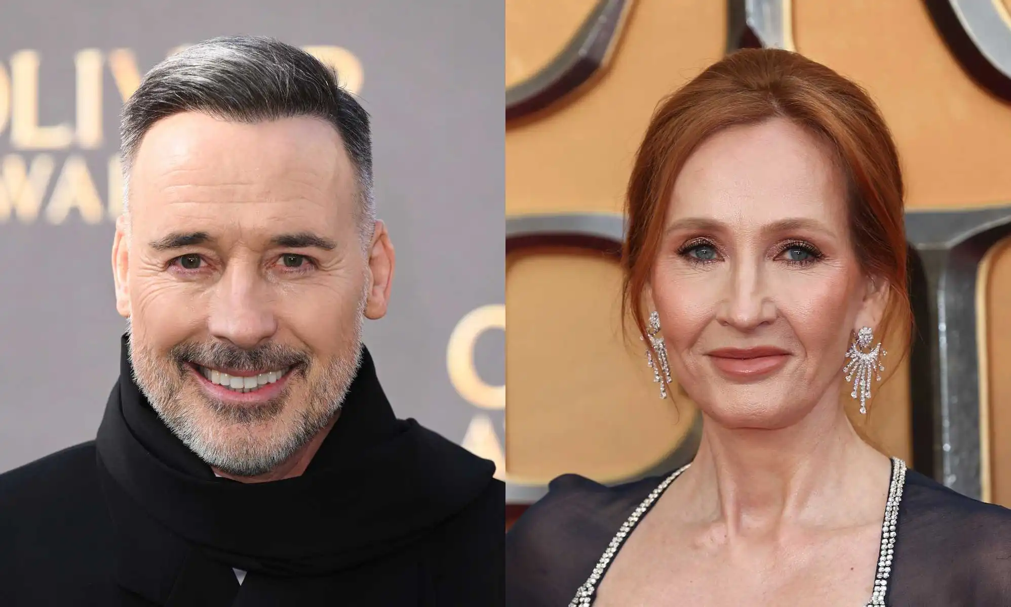 David Furnish 'doesn't agree' with JK Rowling's trans views