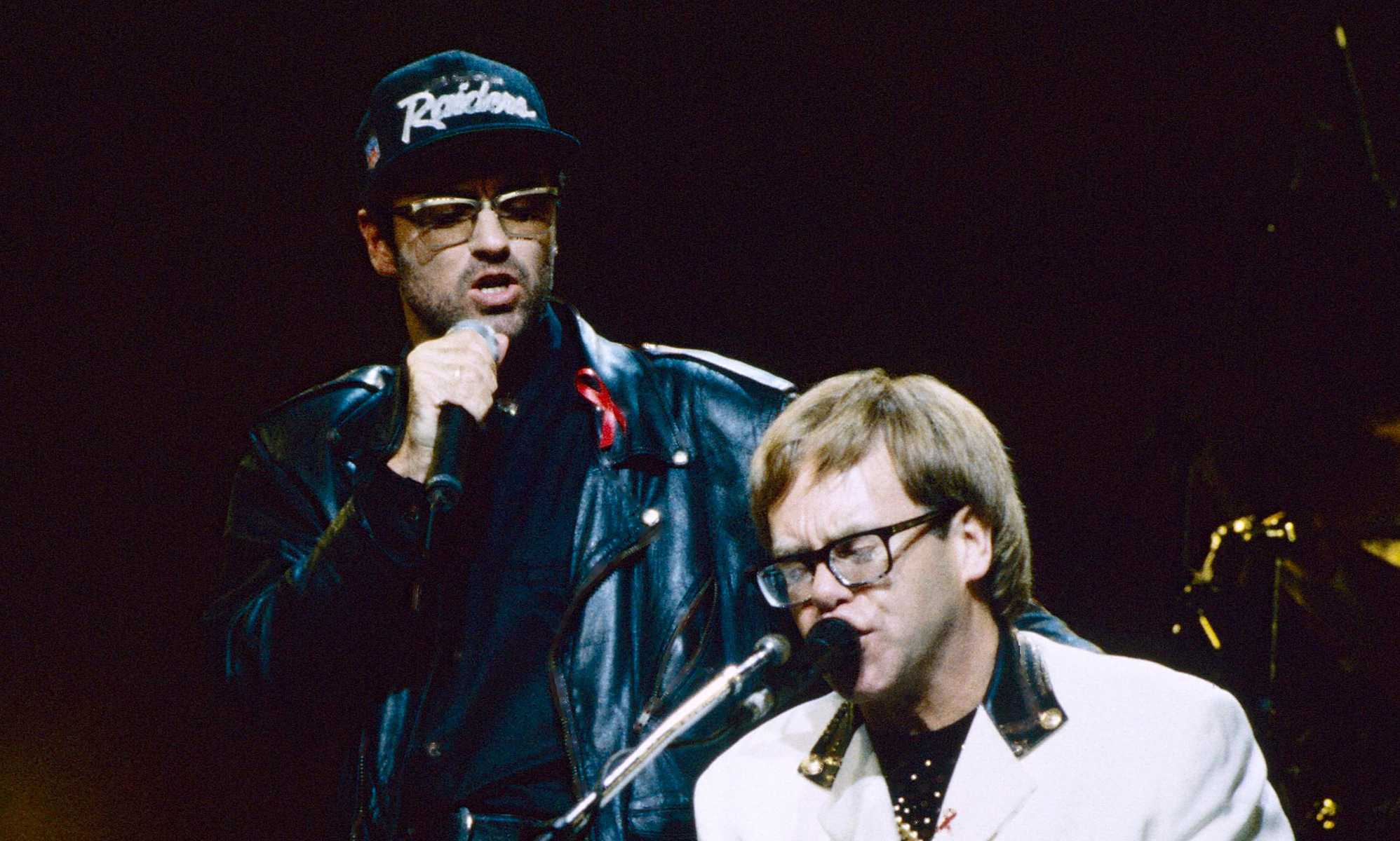 Elton John pays heartfelt tribute to George Michael at Glastonbury