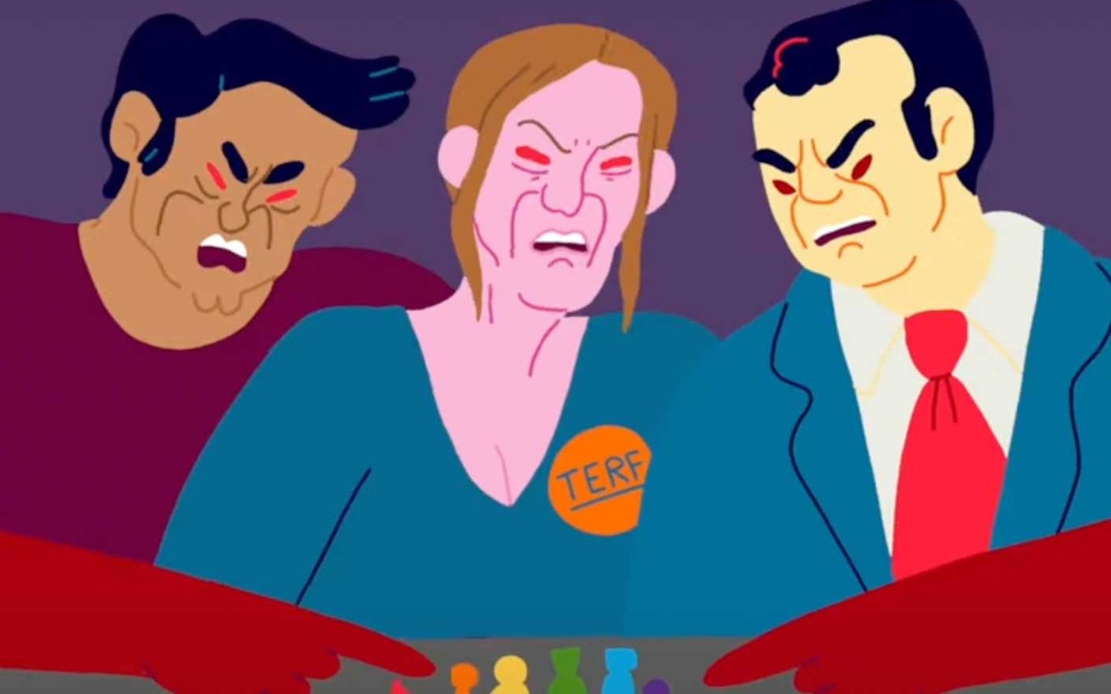 Oxfam hounded over 'TERF' Pride cartoon