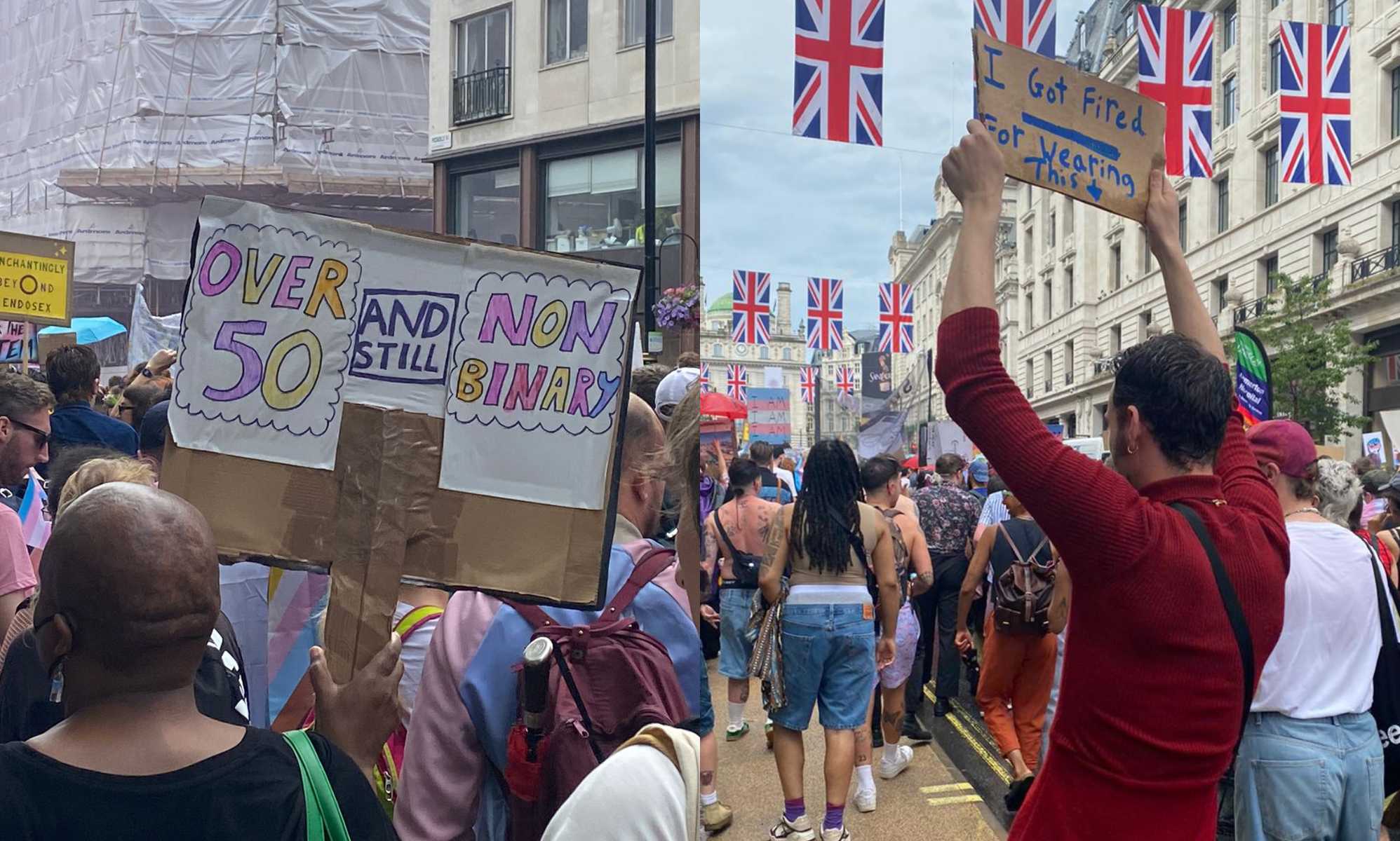 The most powerful placards at Trans Pride in London 2023