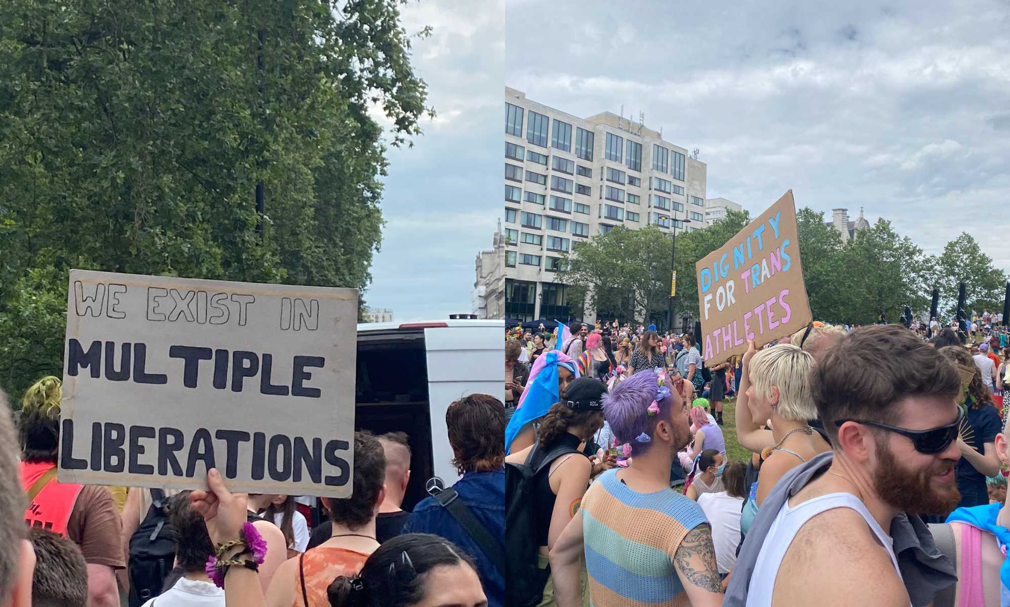 The most powerful placards at Trans Pride in London 2023