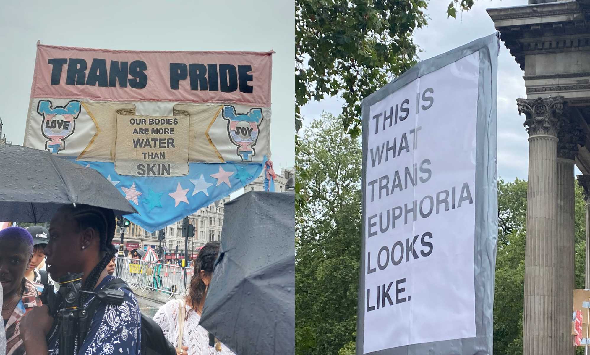 The most powerful placards at Trans Pride in London 2023