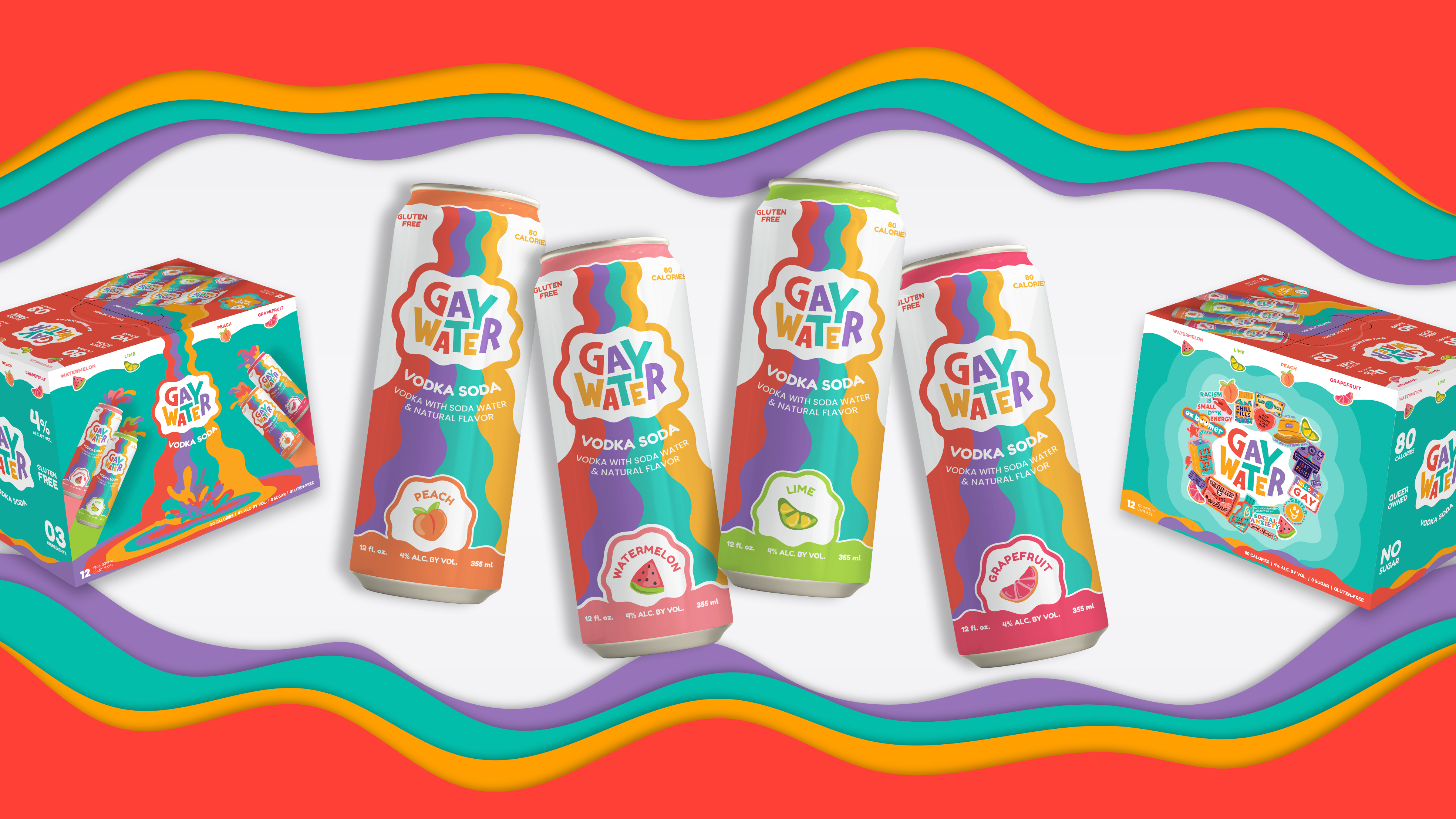 Gay Water vodka soda drink founder hopes to reclaim 'gay'