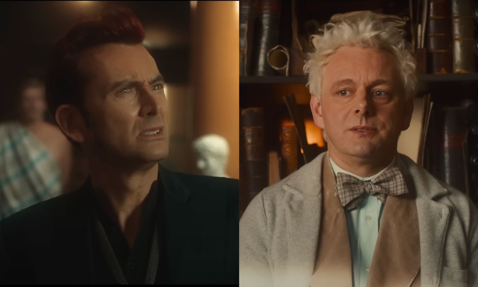 Good Omens' David Tennant on Crowley and Aziraphale romance