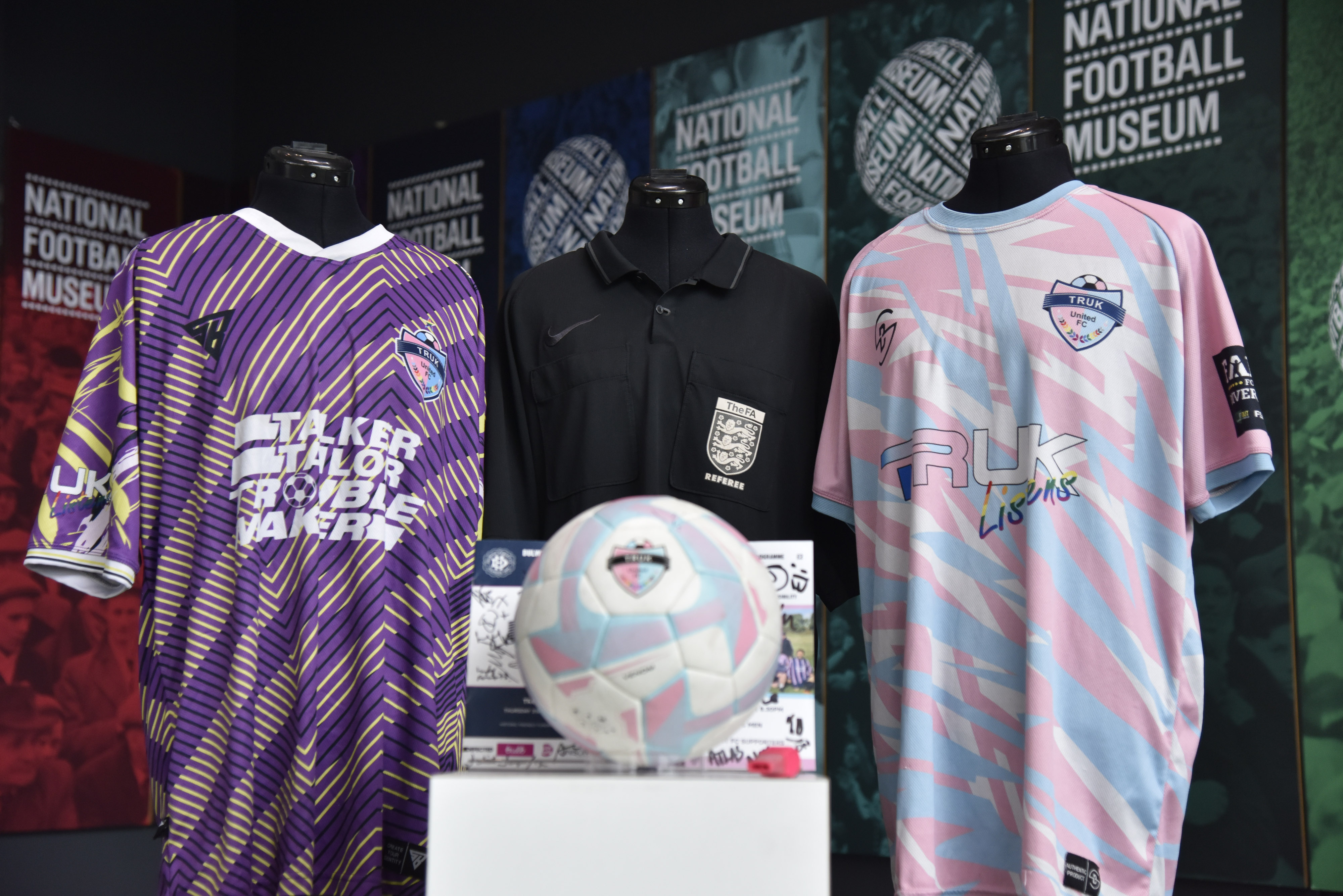 Trans referee 'honoured' by National Football Museum inclusion
