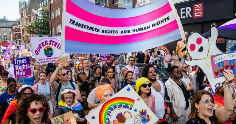 London Trans Pride wants trans folk to know they're 'valid as hell'