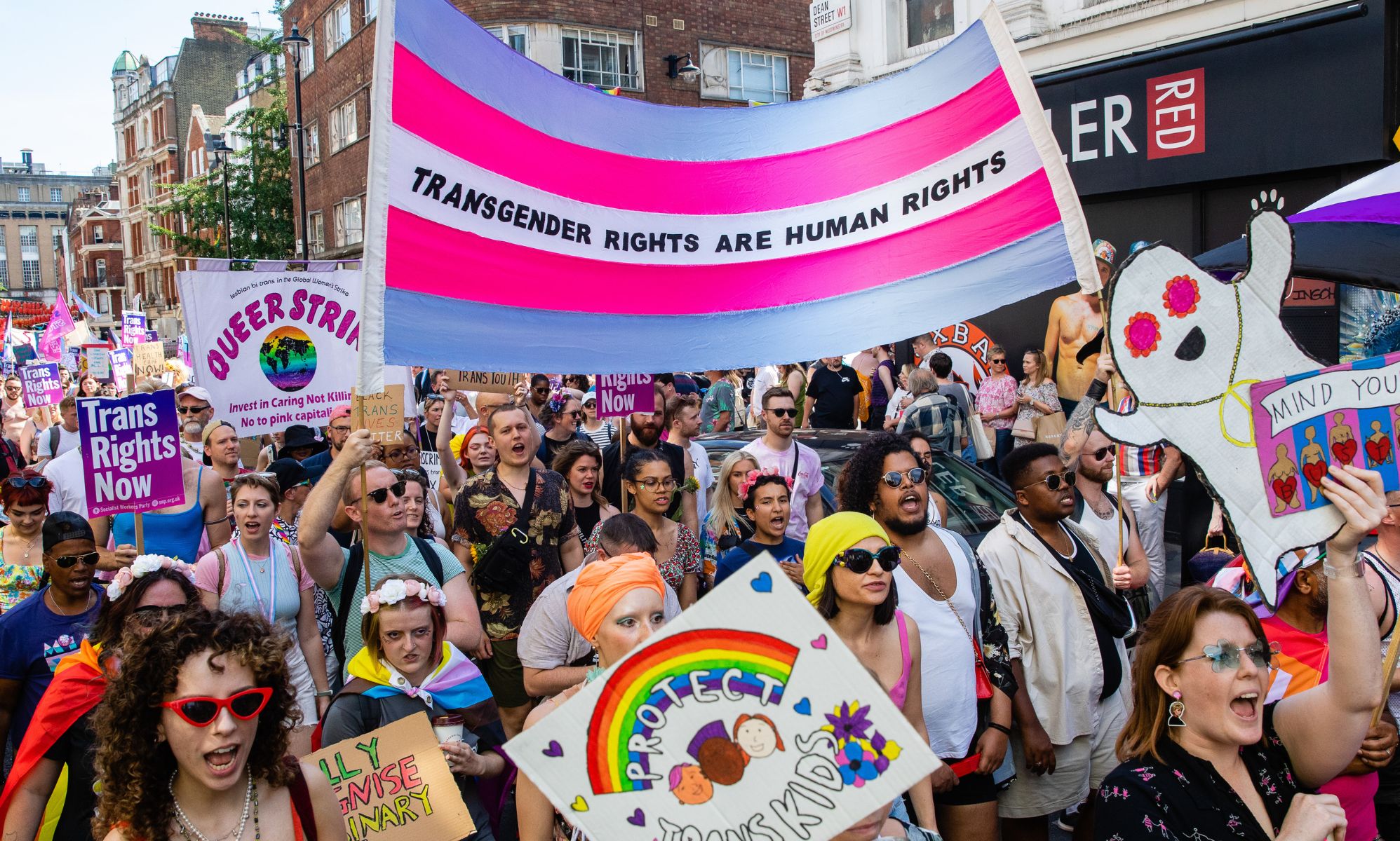 London Trans Pride wants trans folk to know they're 'valid as hell'