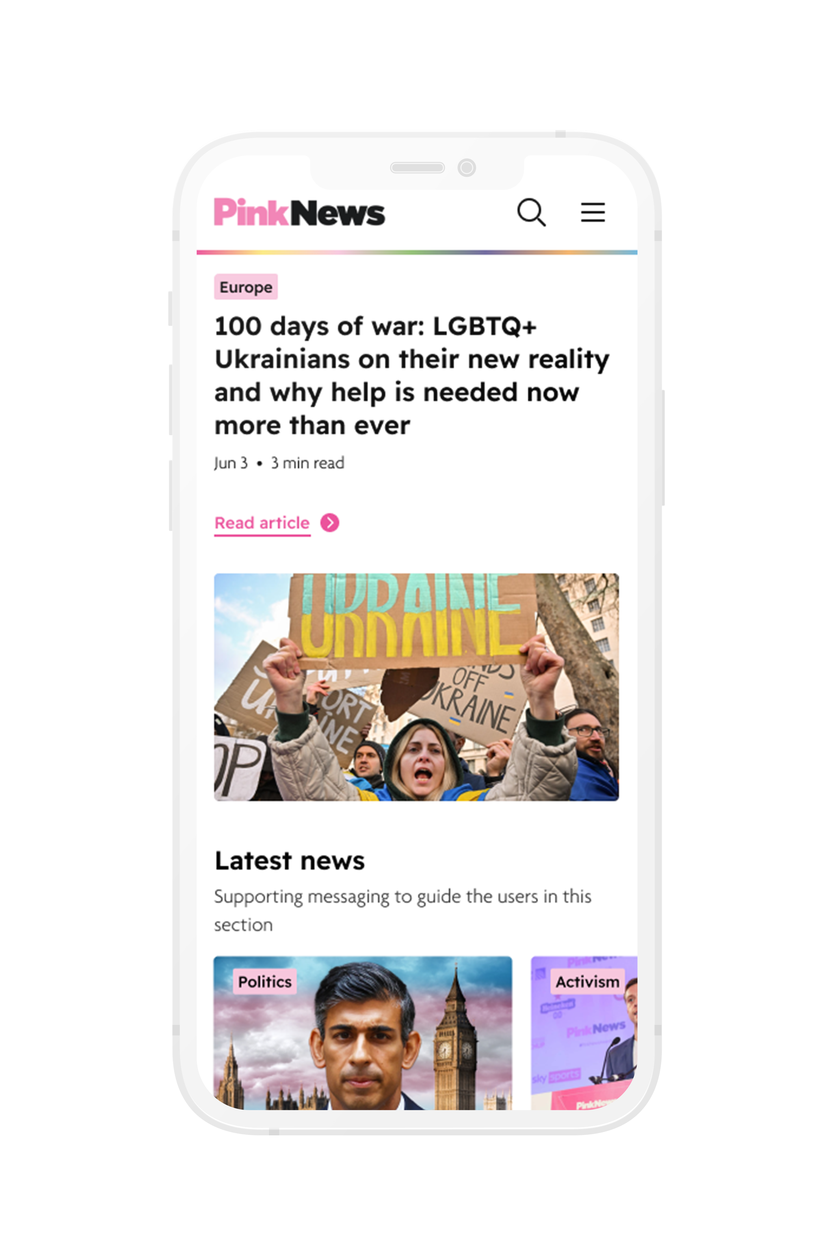 PinkNews relaunches News App | PinkNews