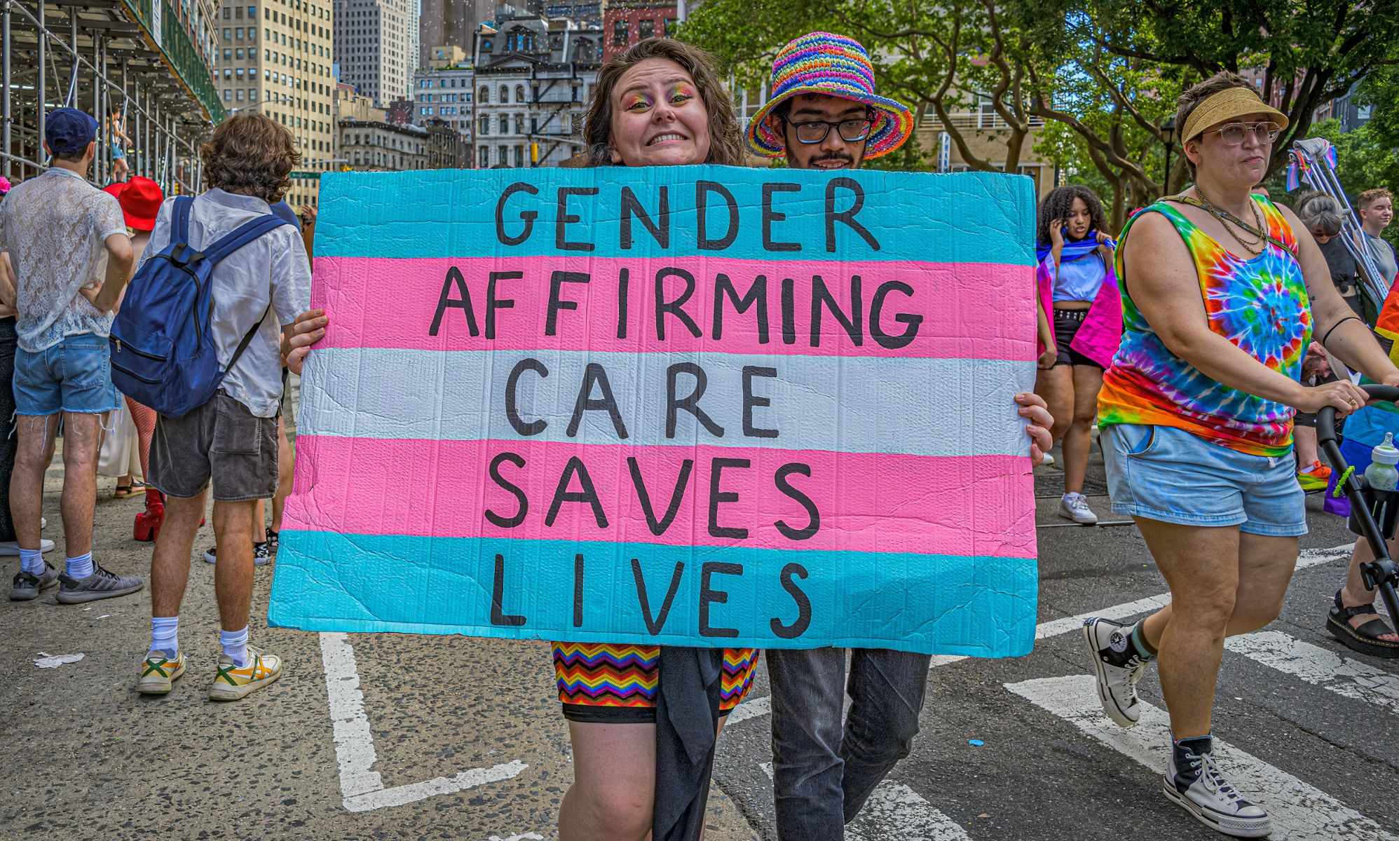 Cis people benefit from gender-affirming healthcare, not just trans folk