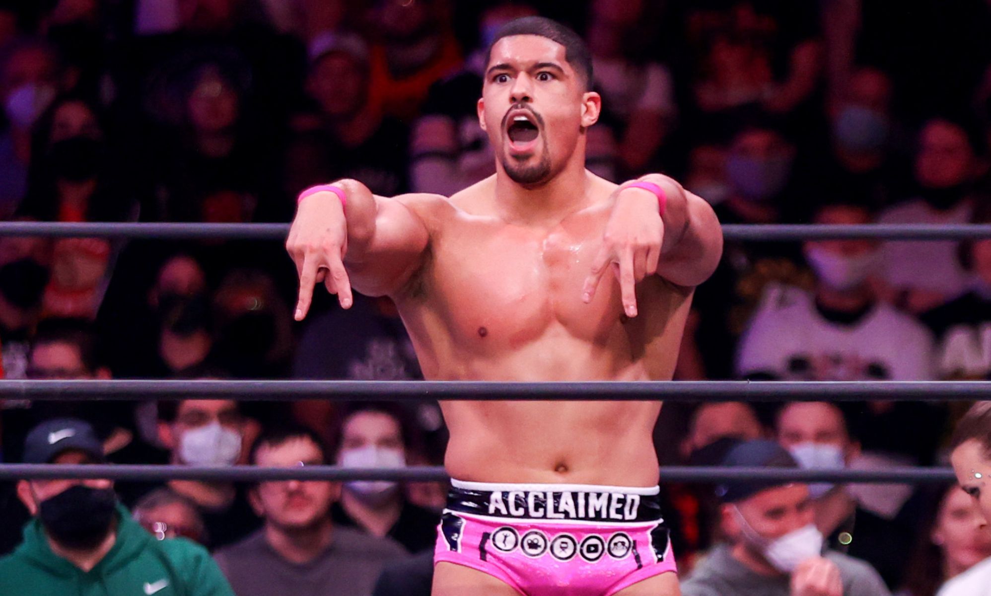 Gay pro-wrestler Anthony Bowens makes history with AEW title win