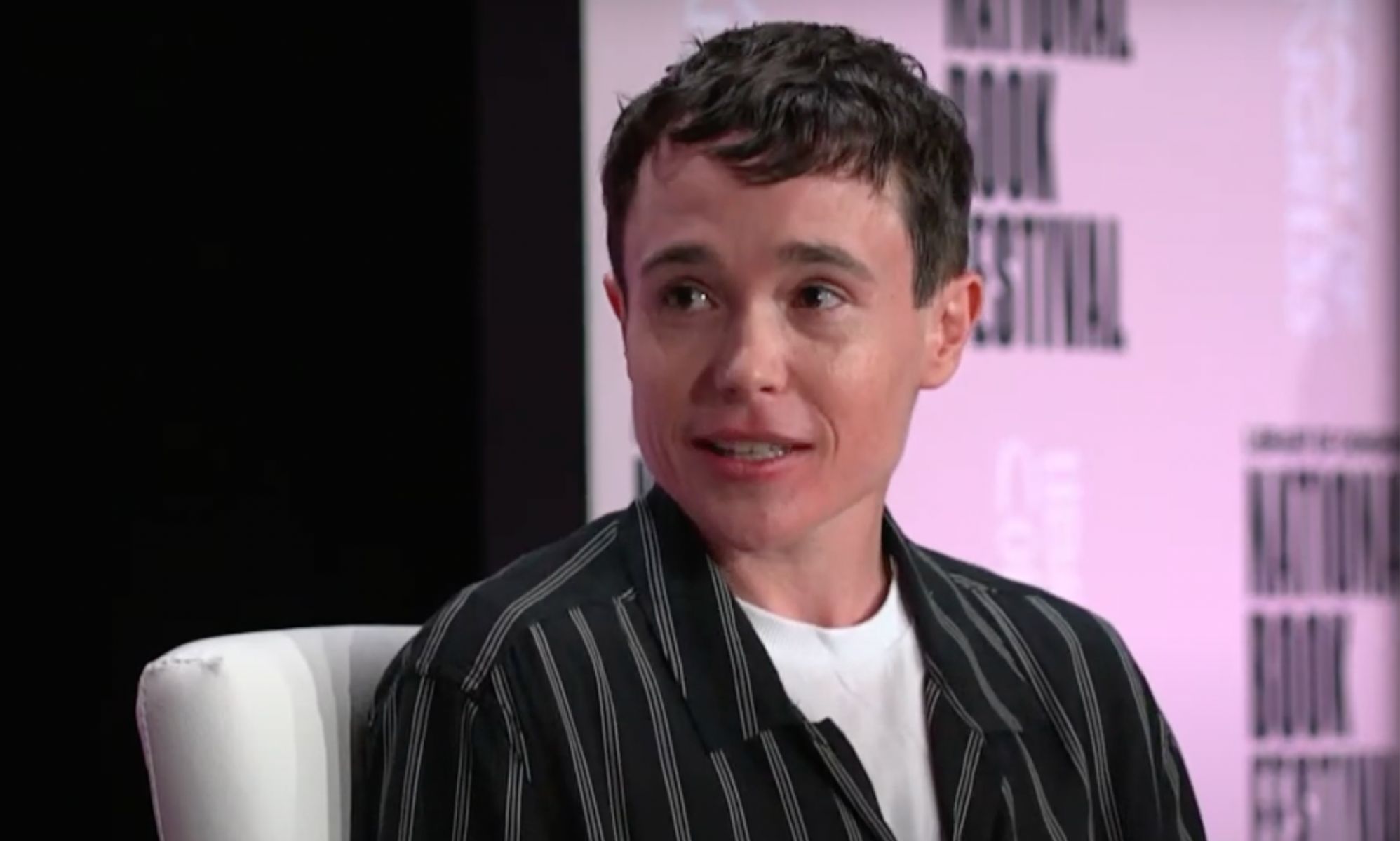 Elliot Page opens up about filming 'liberating' shirtless scene