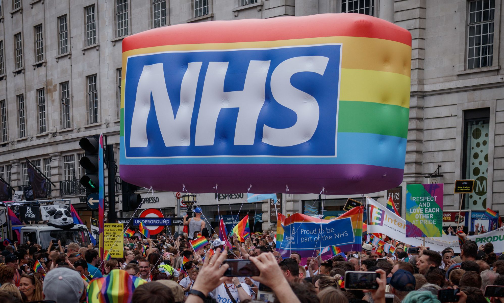 No, the rainbow NHS badges aren't stealing from Pride. Here's why