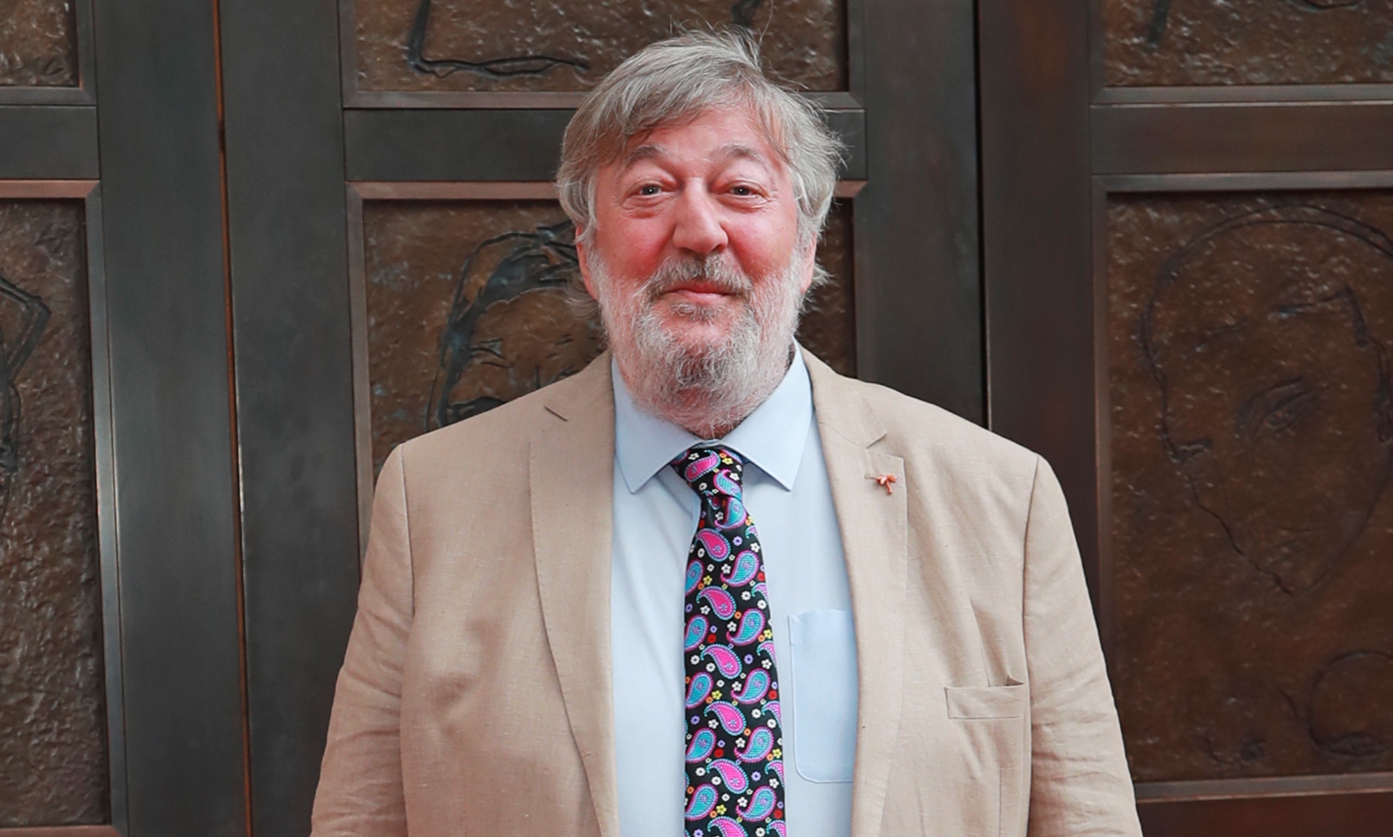 Stephen Fry shares secret to making age-gap relationship work