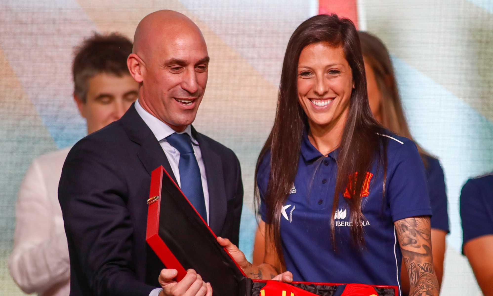 Spain football boss apologises for kissing World Cup Winner on lips