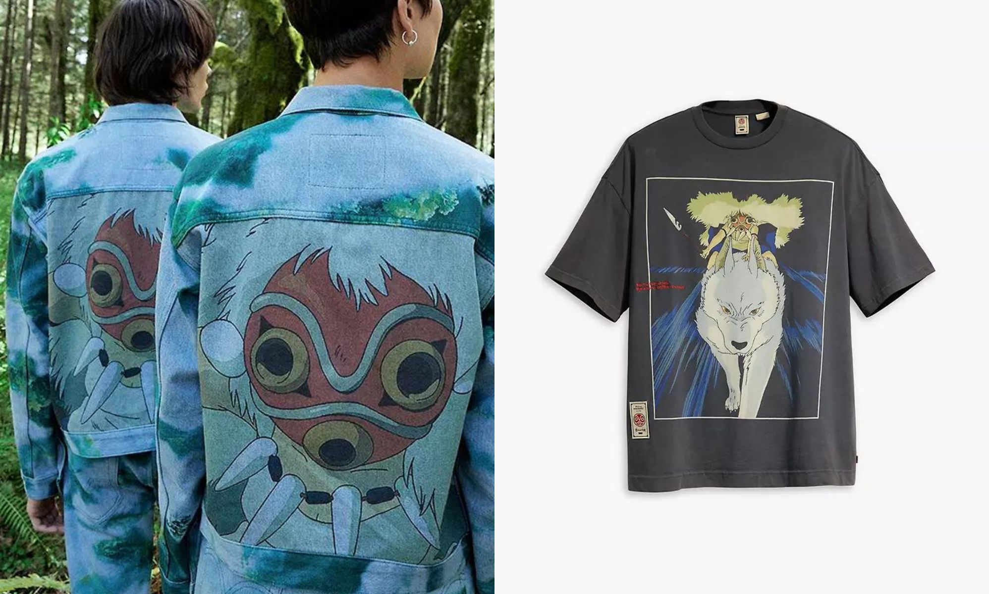 Levi's and Studio Ghibli release Princess Mononoke collection