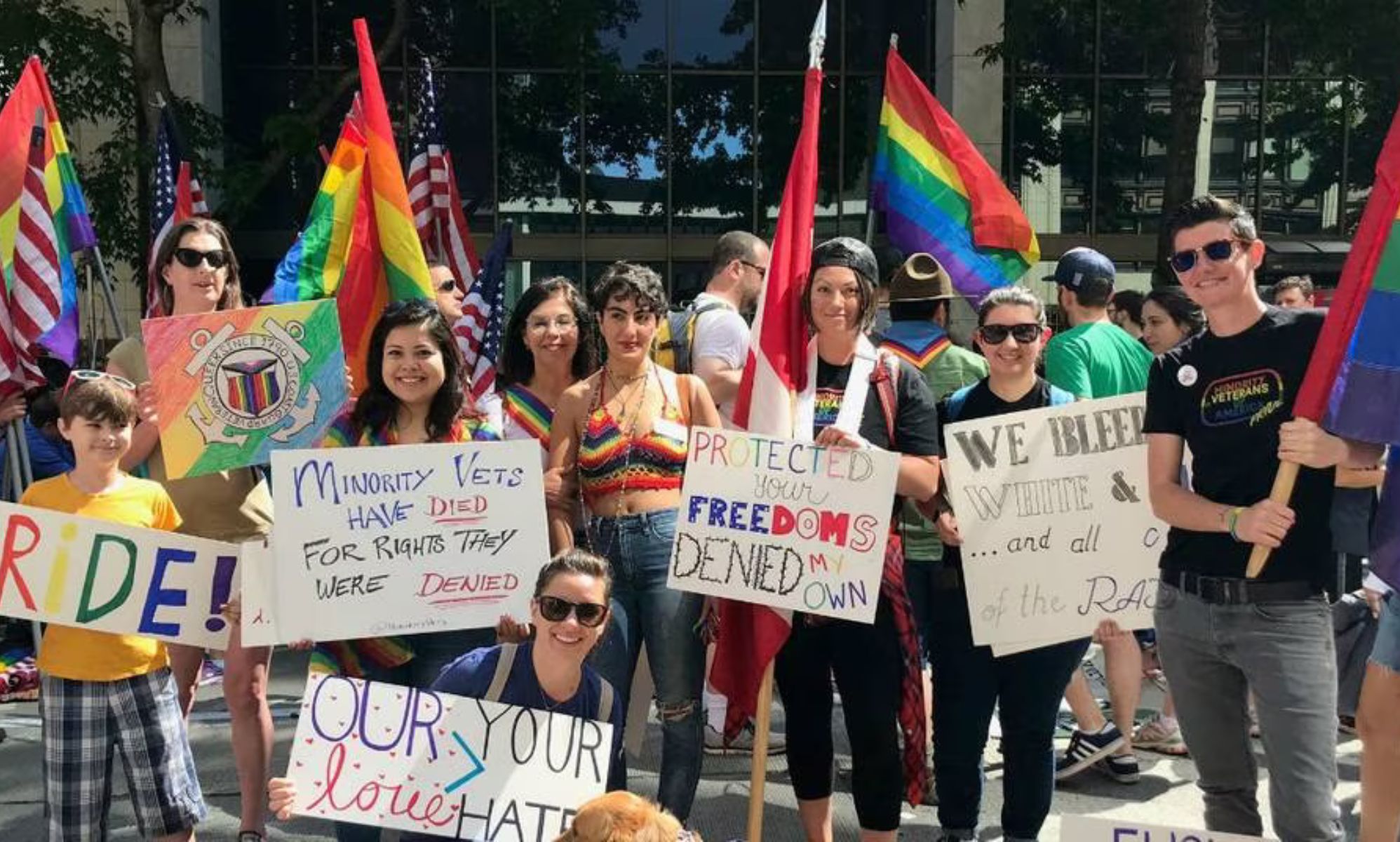 Trans military bans undermine the American Dream, says vet