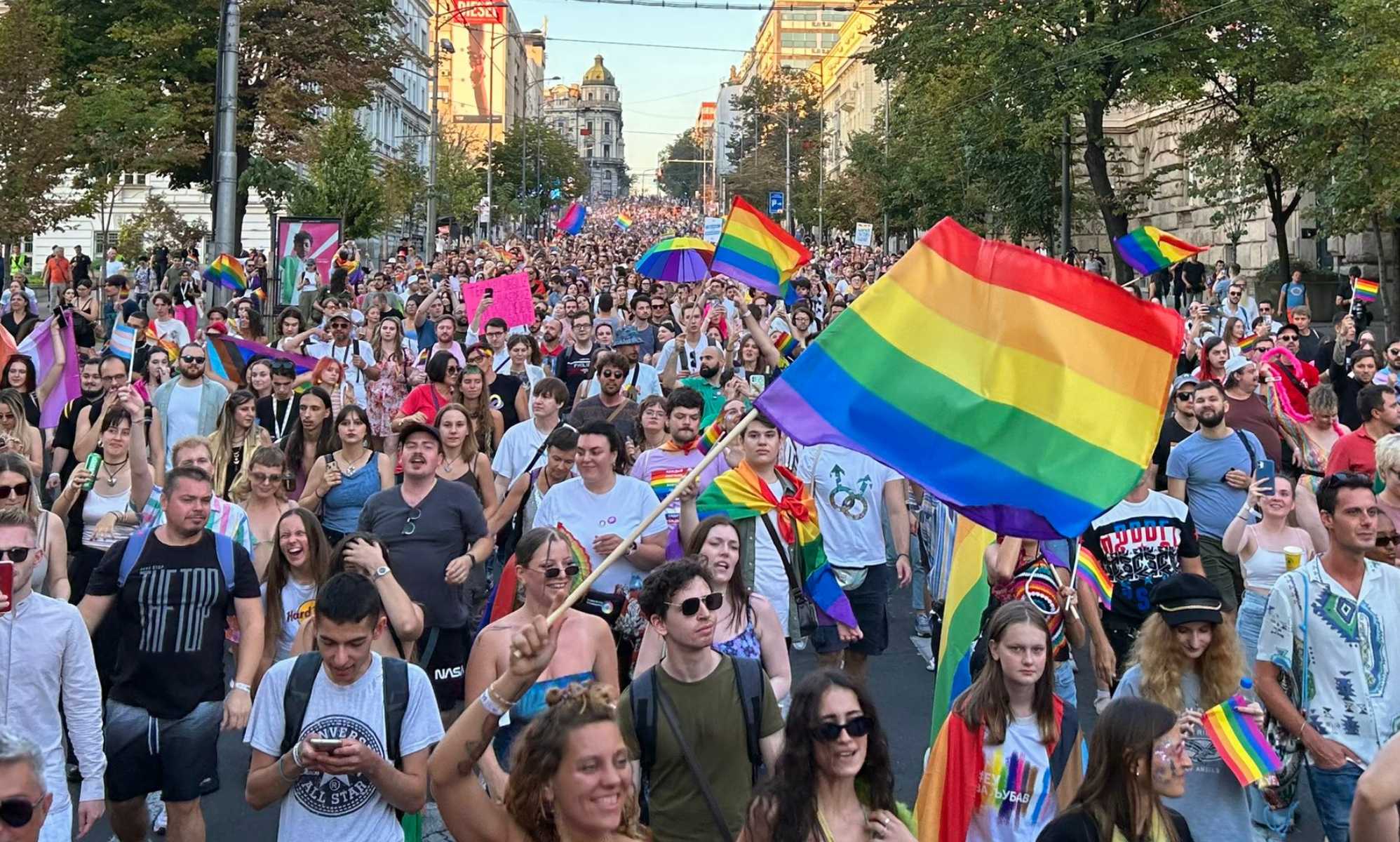 Belgrade queer community defiant at Serbia Pride