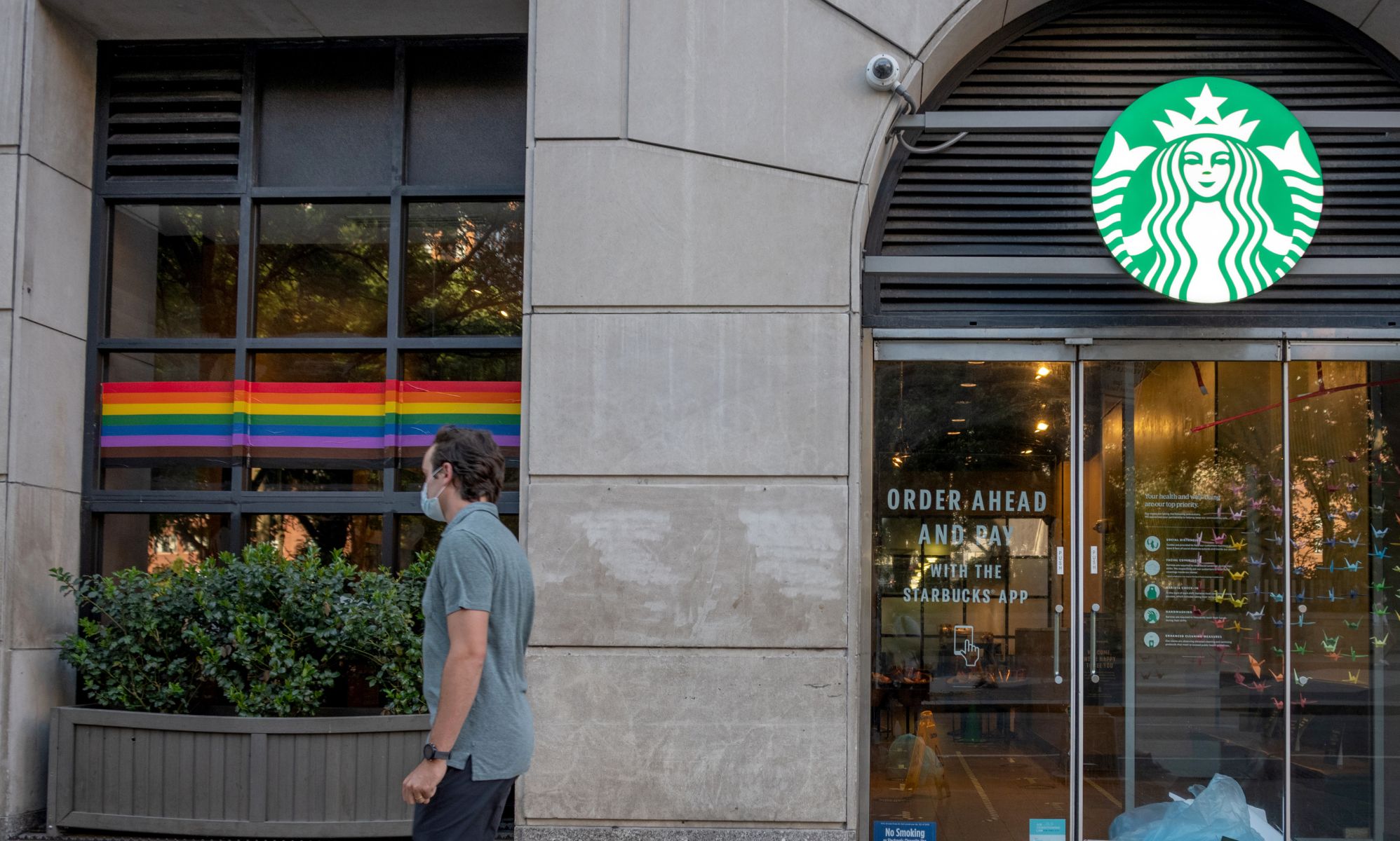 Starbucks accused of hypocrisy over trans ad by misgendered employee