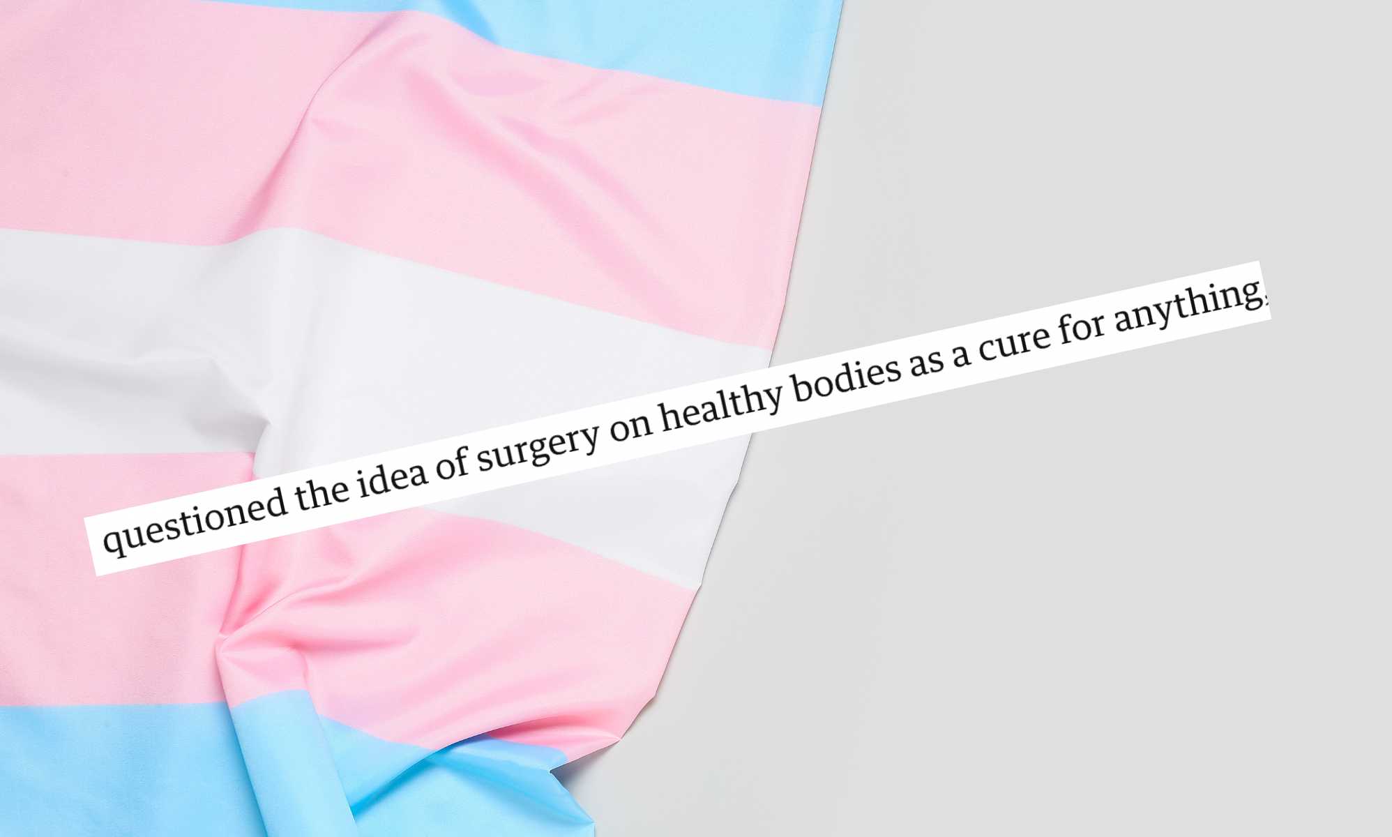 Nicky Bandini came out as trans and the timing was... convenient