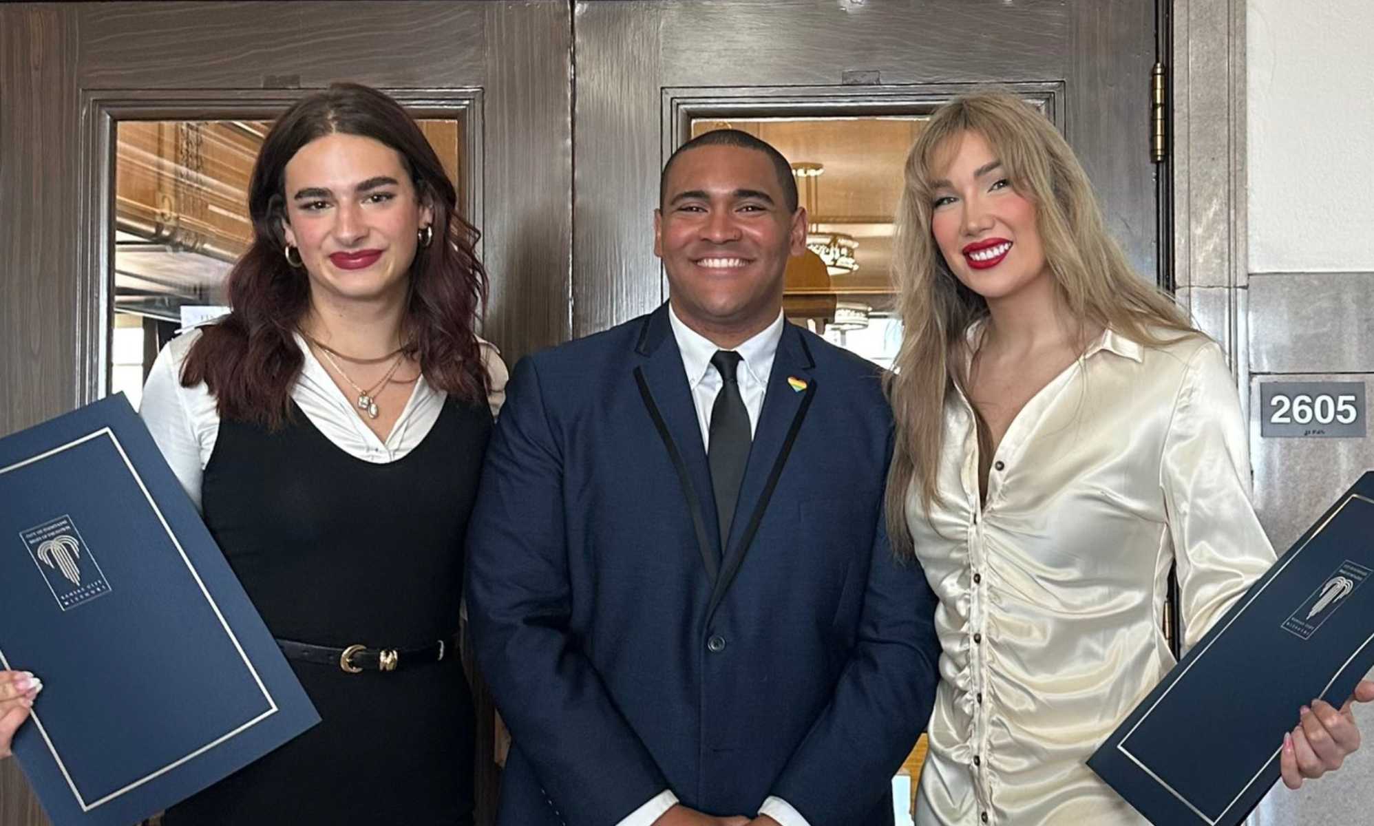 Kansas honours homecoming queens after transphobic backlash